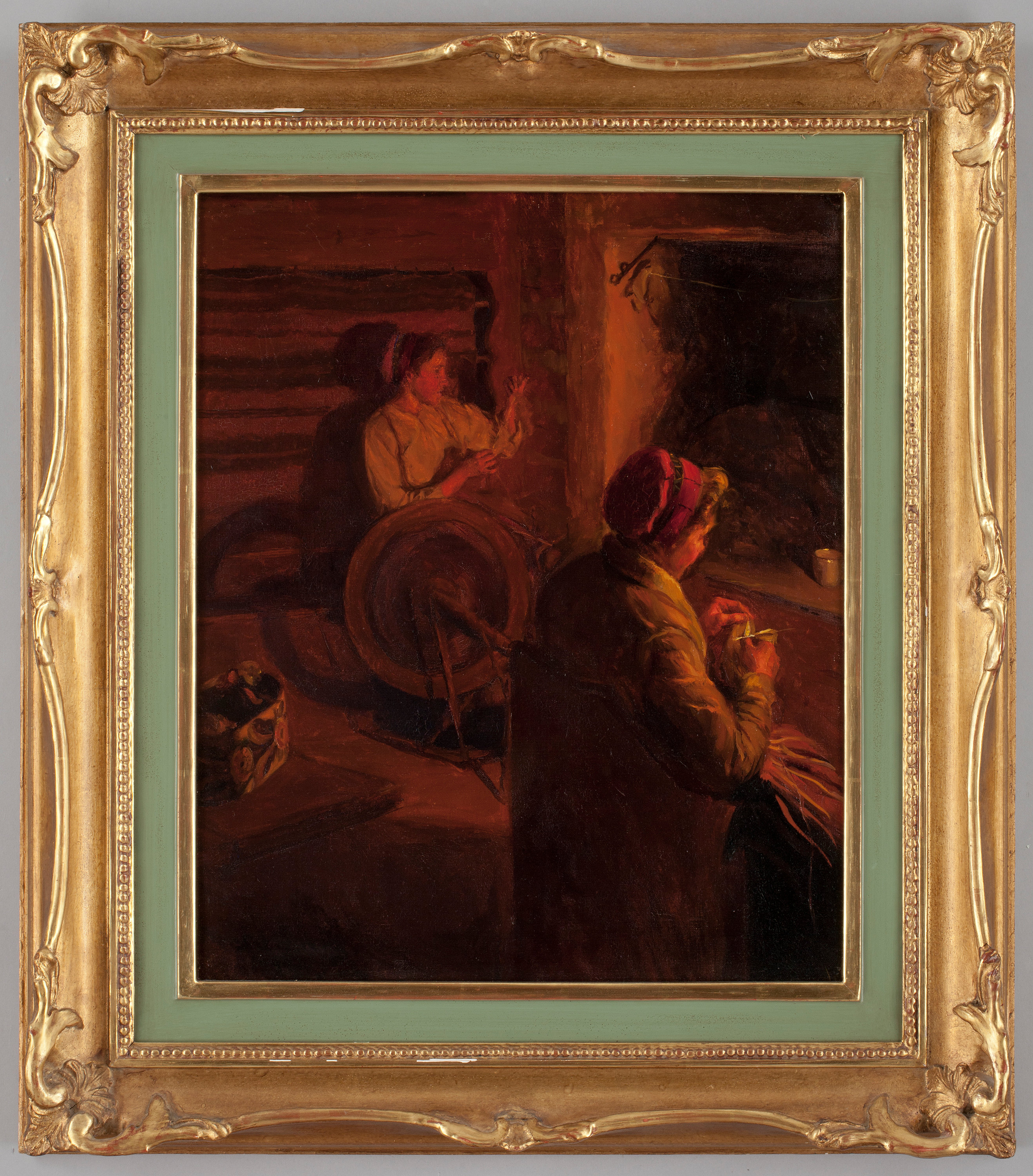 EMERIK STENBERG, olja på duk, signerad och daterad 1902. - Bukowskis