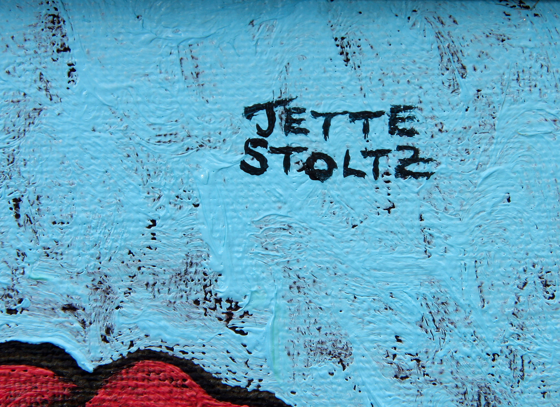 JETTE STOLTZ, olja på duk, sign. - Bukowskis