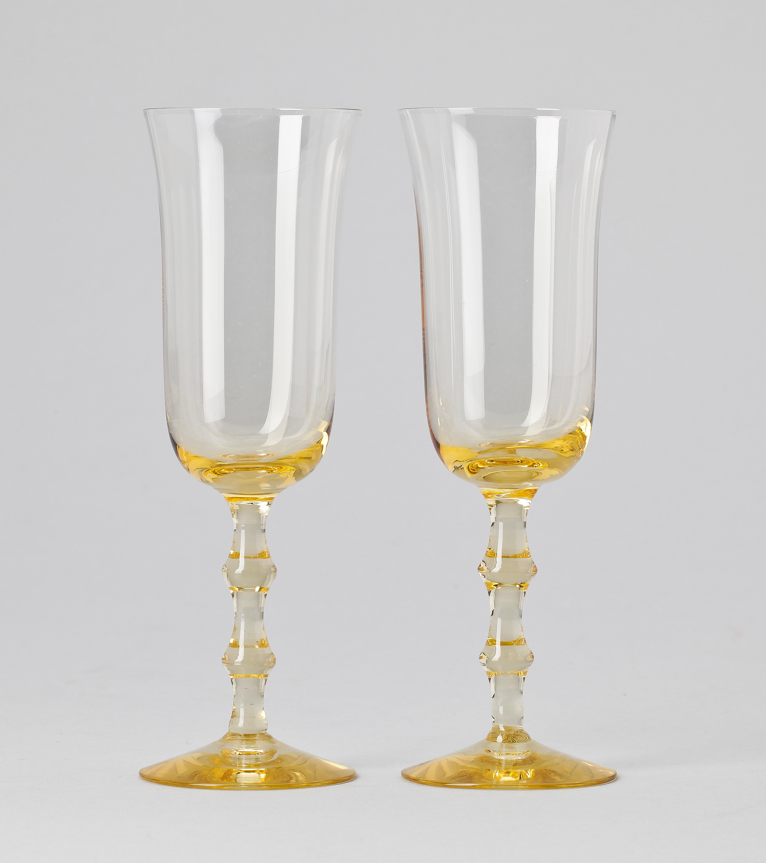 VINGLAS, 12 st, "Salut", Simon Gate, Orrefors, 1900-tal. - Bukowskis