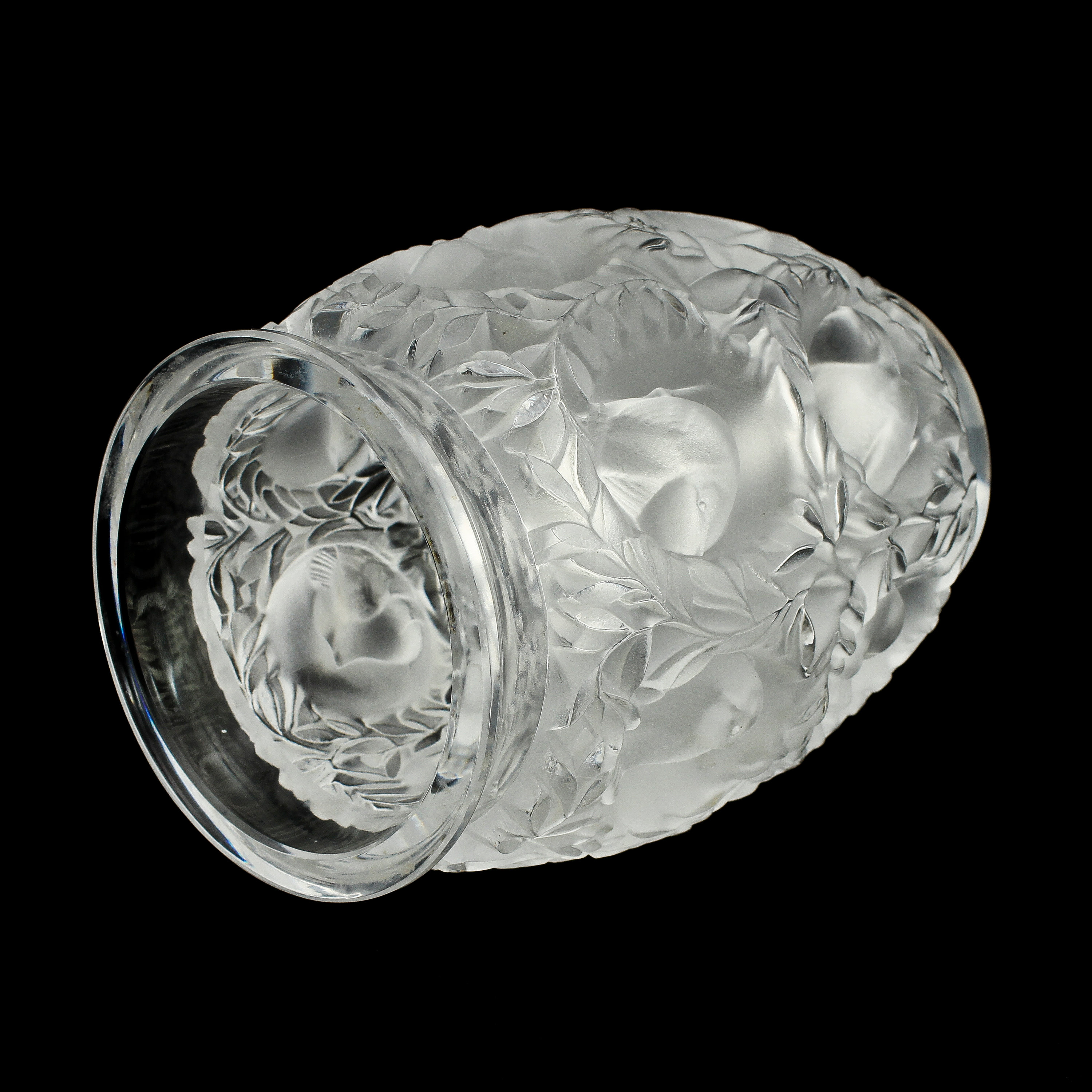 VAS, glas, "Bagatelle", Lalique, Frankrike, sign. - Bukowskis