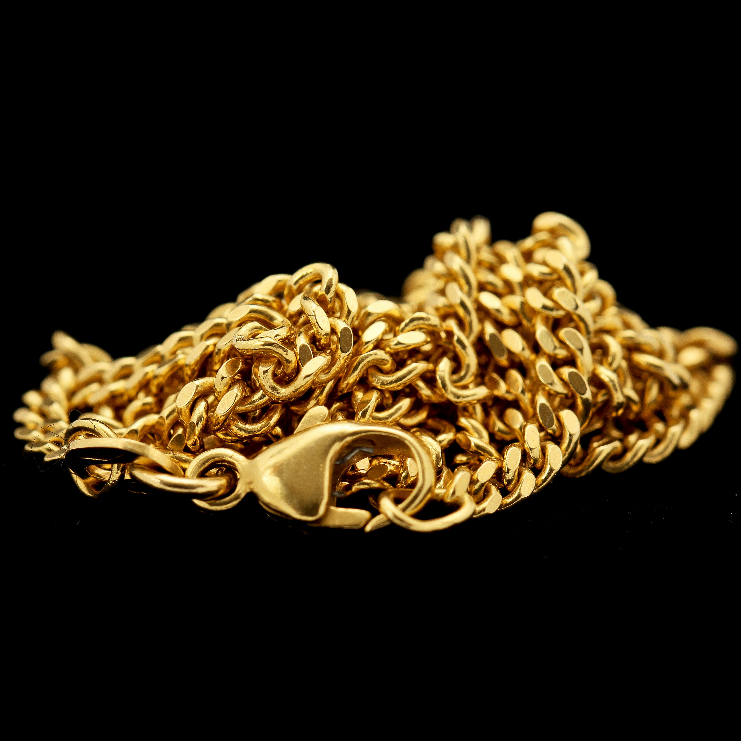 ARMBAND, 14k guld, Mexico samt HALSBAND, 18k guld. Tot vikt 18 g. - Bukowskis