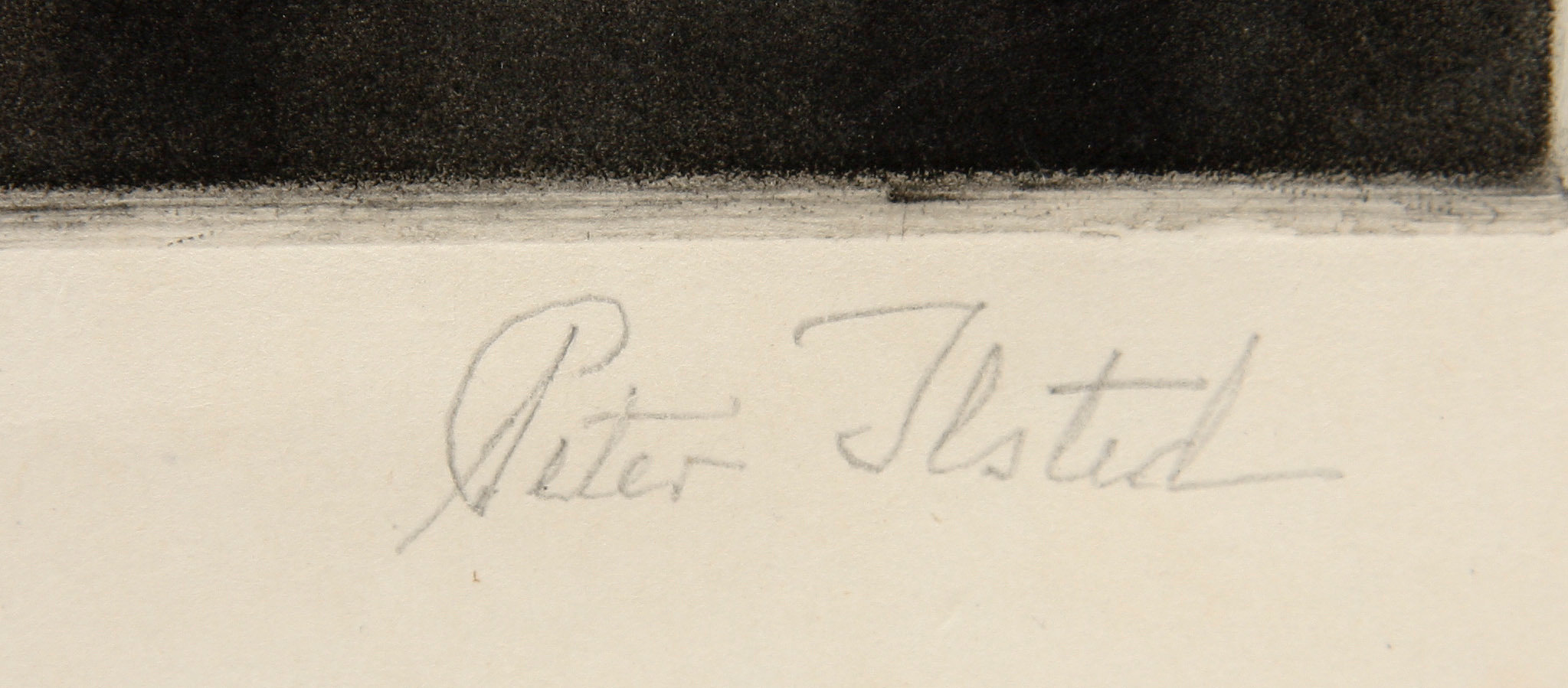 PETER ILSTED, mezzotint, sign. - Bukowskis