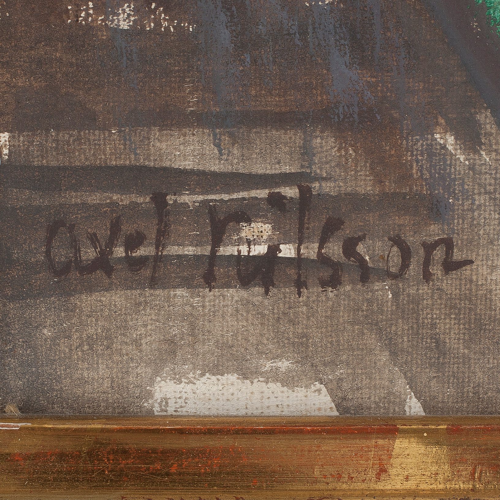 AXEL NILSSON, olja på duk, sign. - Bukowskis