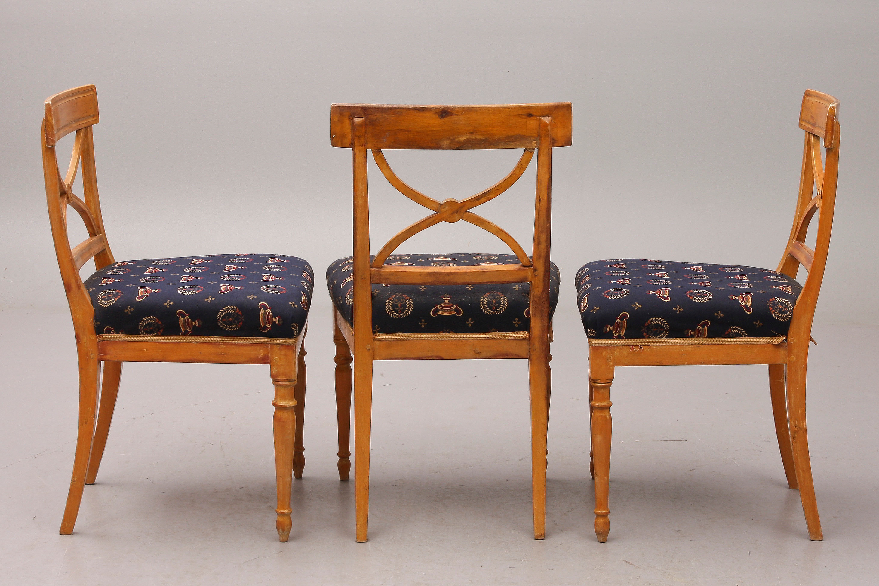 STOLAR, 5 st, s k Bellmanstolar, 1800-tal. - Bukowskis