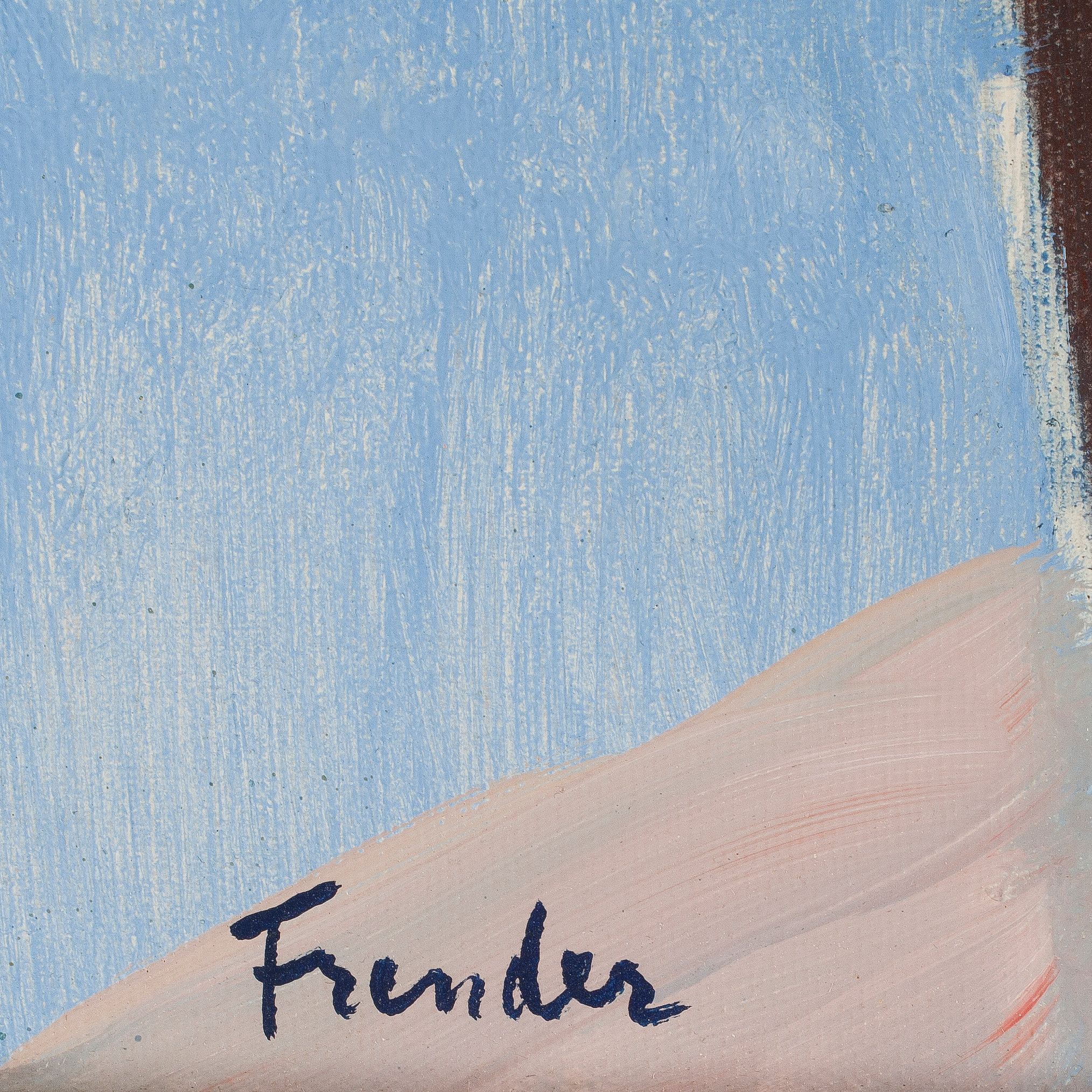 HELGE FRENDER, olja på duk, sign. - Bukowskis