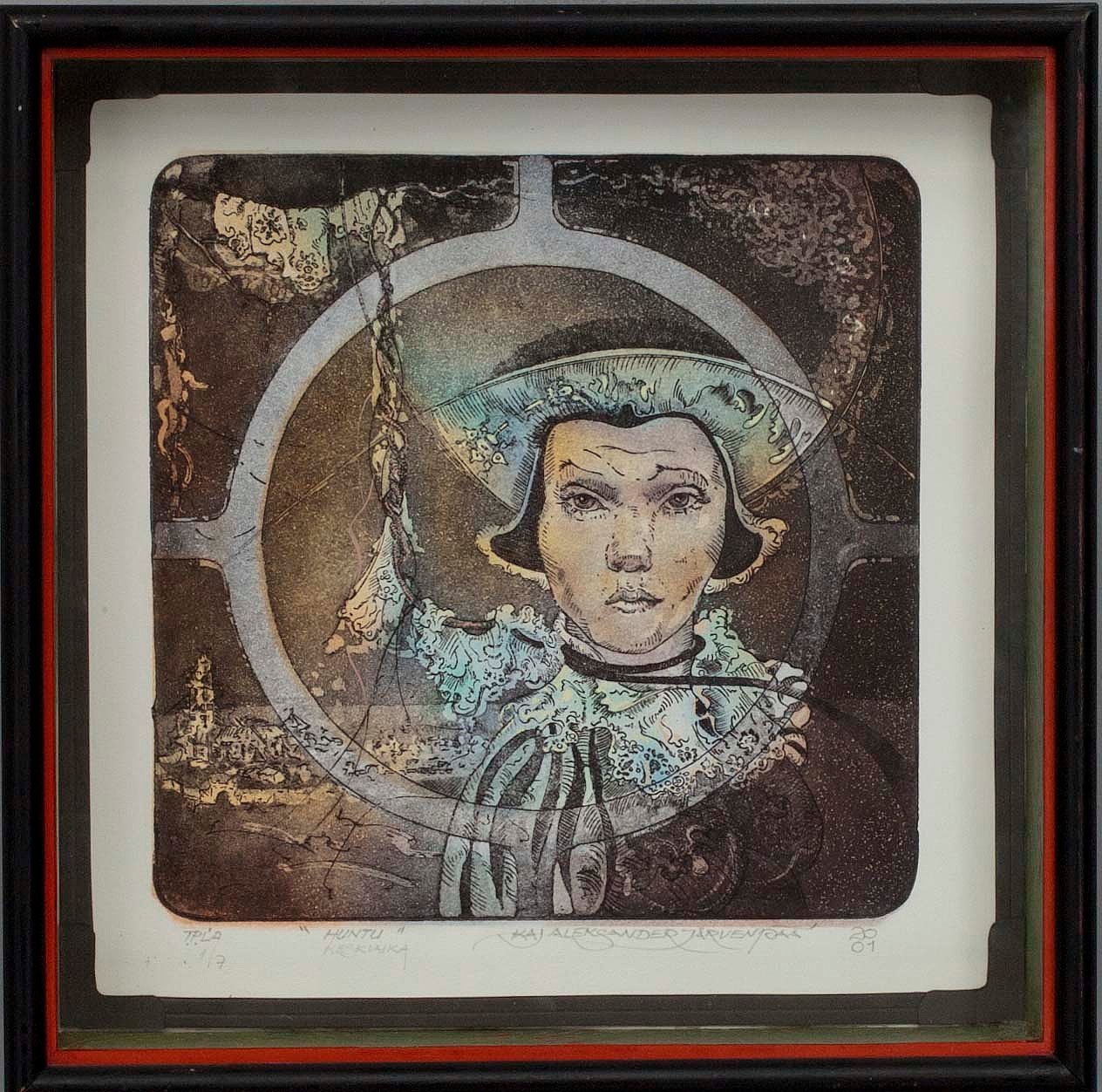 KAJ ALEXANDER JÄRVENPÄÄ, färgetsning, sign. 2001. - Bukowskis