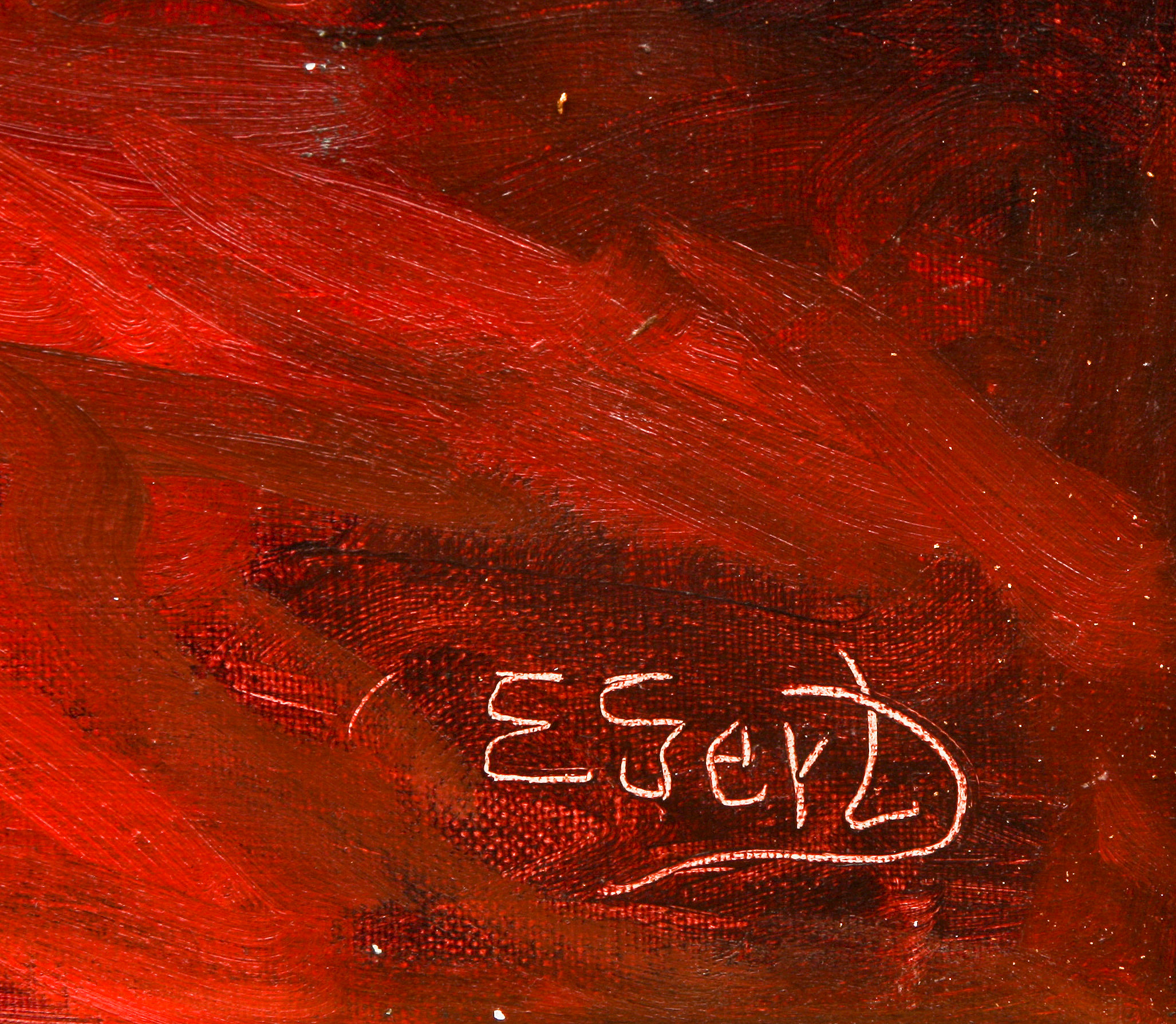 EDITH GEERT, olja på duk, sign. - Bukowskis