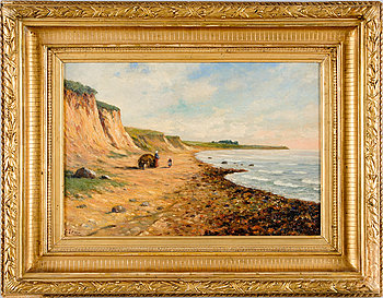 GEORG LEMM, olja på duk, sign. - Bukowskis