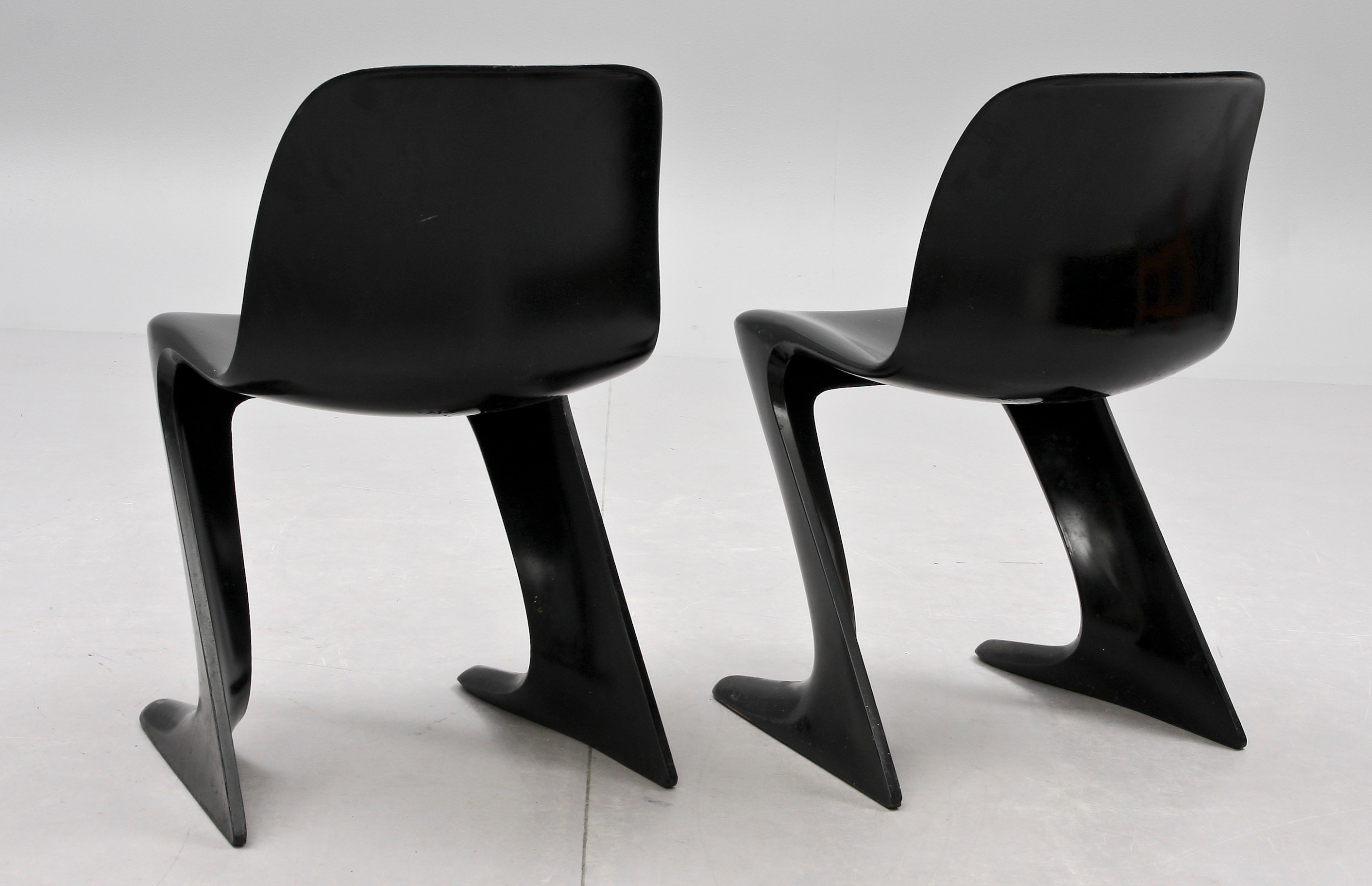 STOLAR, ett par, "z-chair", Siegfried Mehl, Tyskland, 1970-tal. - Bukowskis