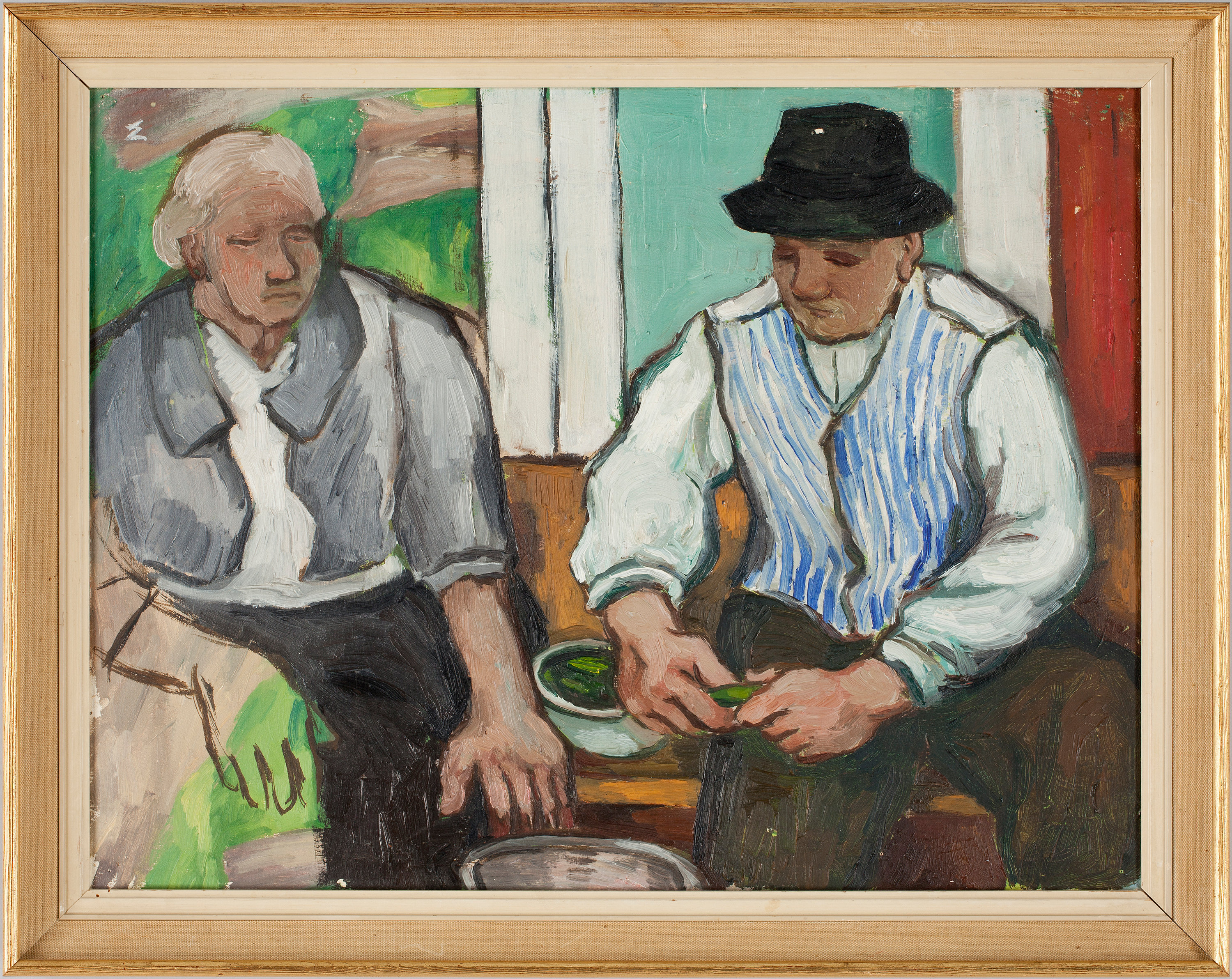 PETER WEISS, olja på duk, sign. - Bukowskis