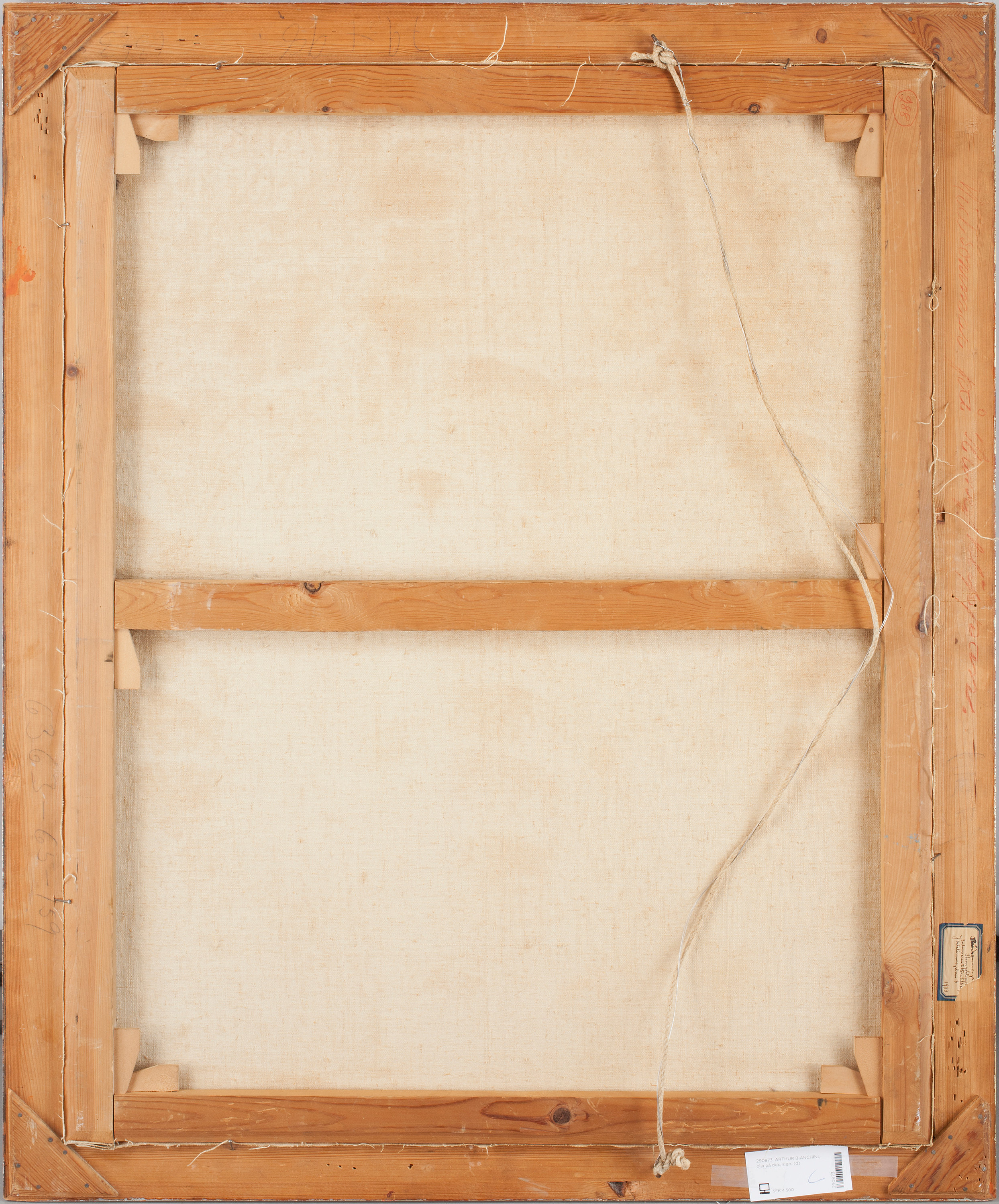 ARTHUR BIANCHINI, olja på duk, sign. - Bukowskis