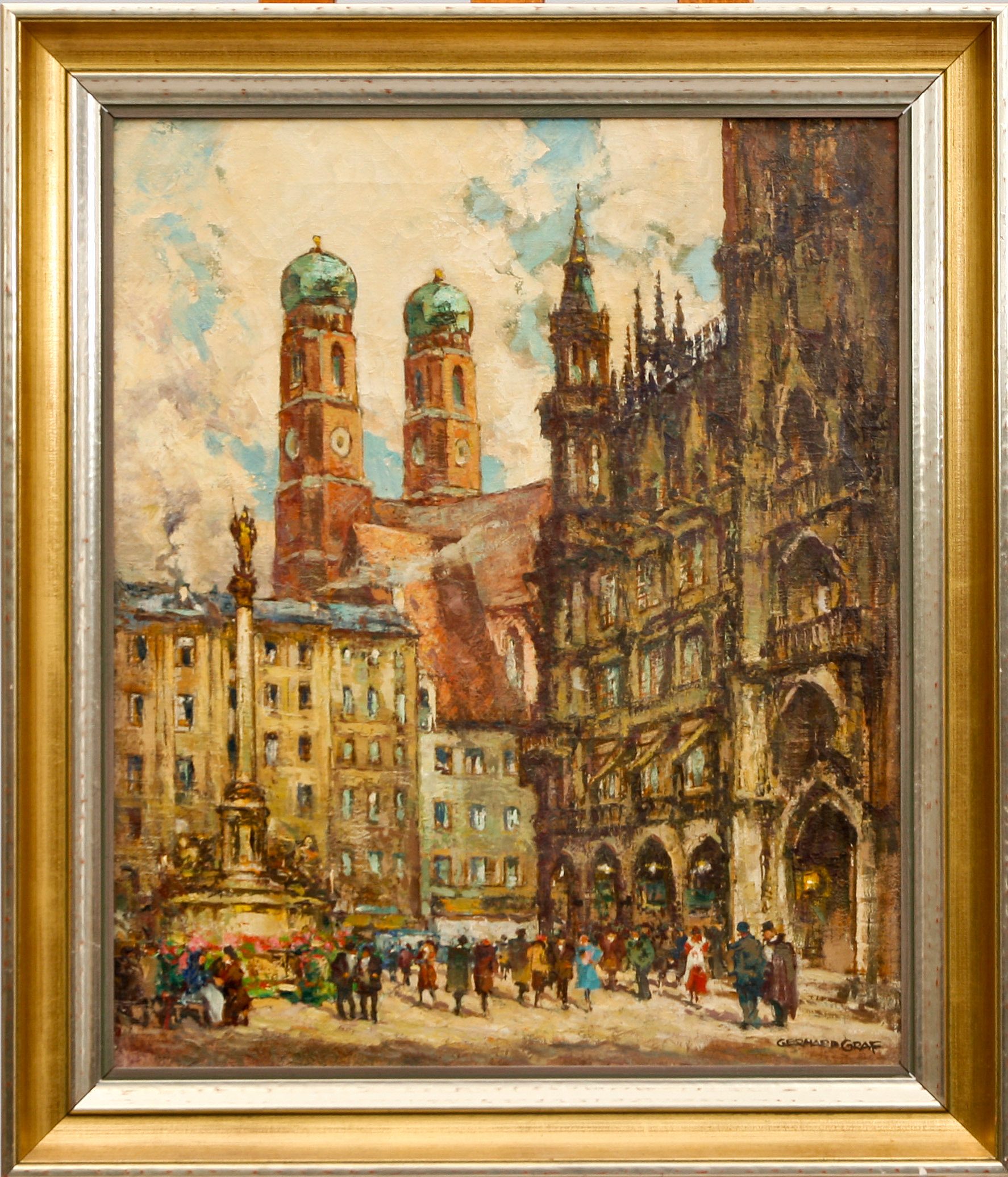 GERHARD GRAF, olja på duk, sign. - Bukowskis