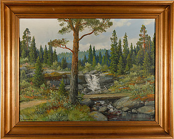 THORVALD RYGAARD, olja på duk. sign. - Bukowskis