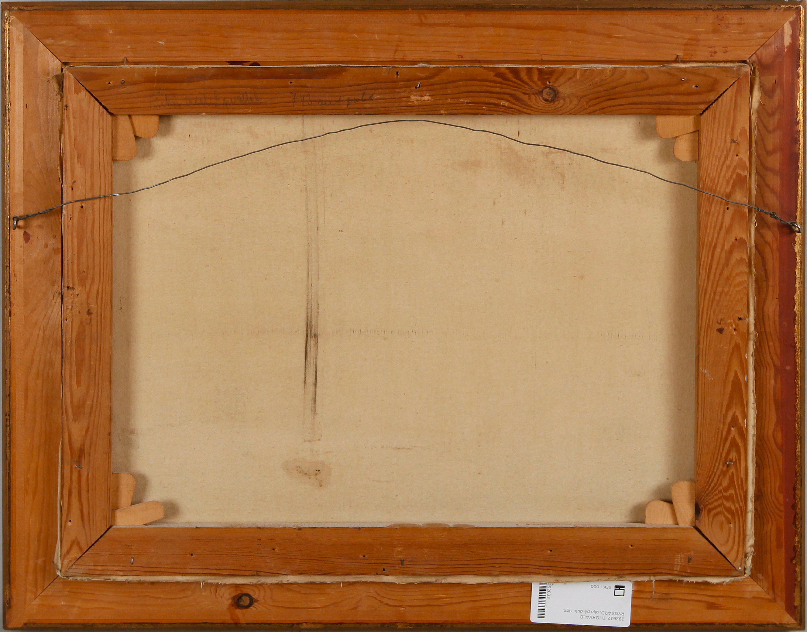 THORVALD RYGAARD, olja på duk. sign. - Bukowskis