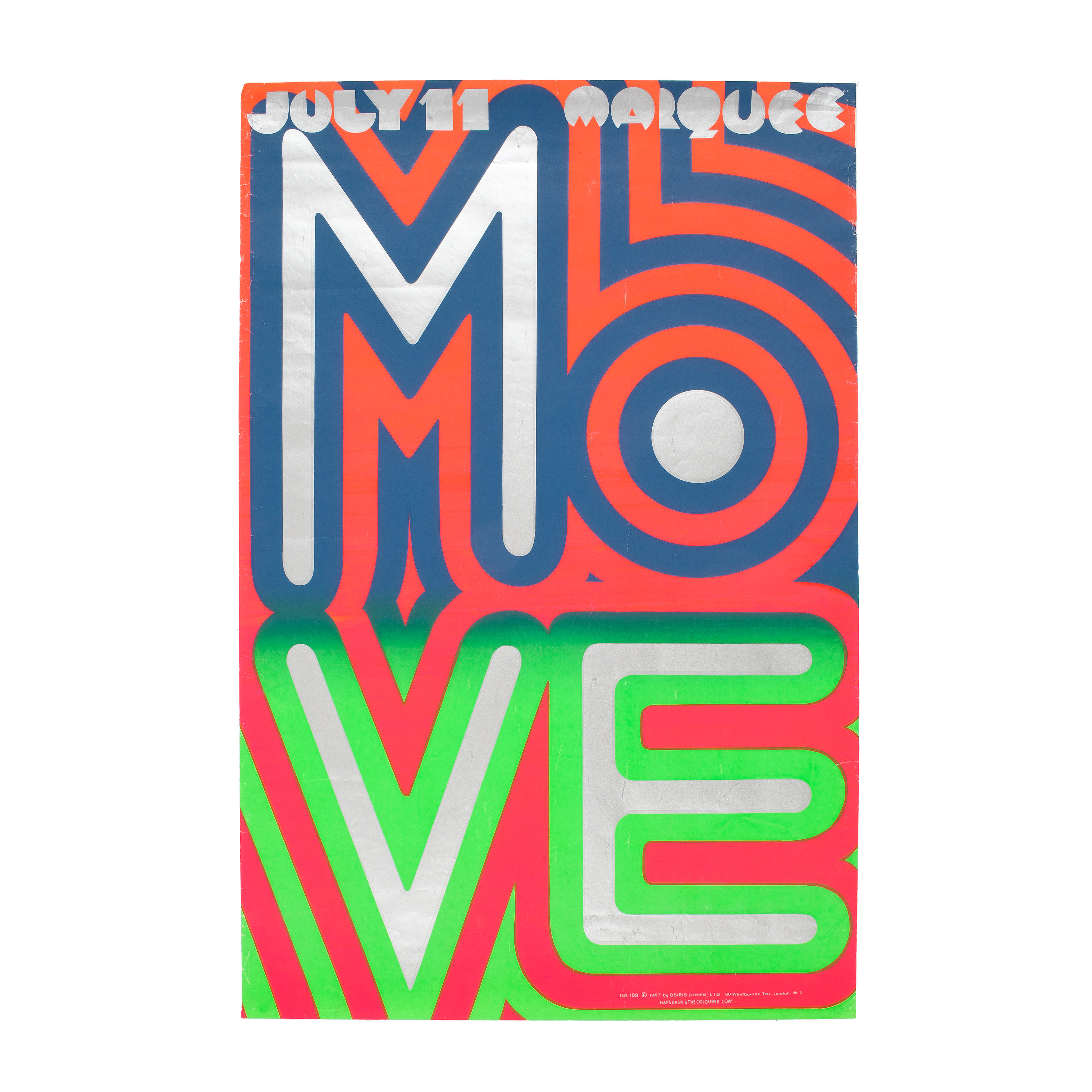 PSYKADELISKA AFFISCHER, 2 st, offset, affisch, "The mad flag", 1971 ...