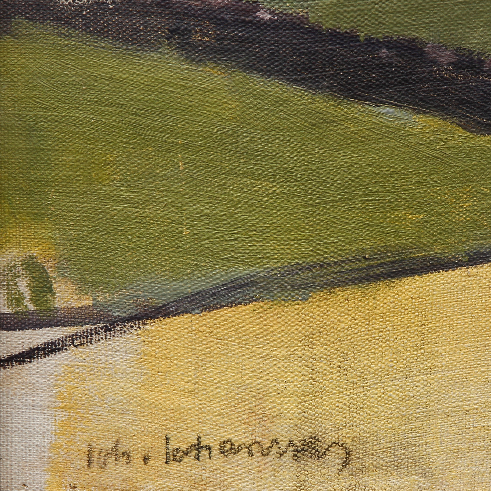 JOHAN JOHANSSON, olja på duk. sign. - Bukowskis