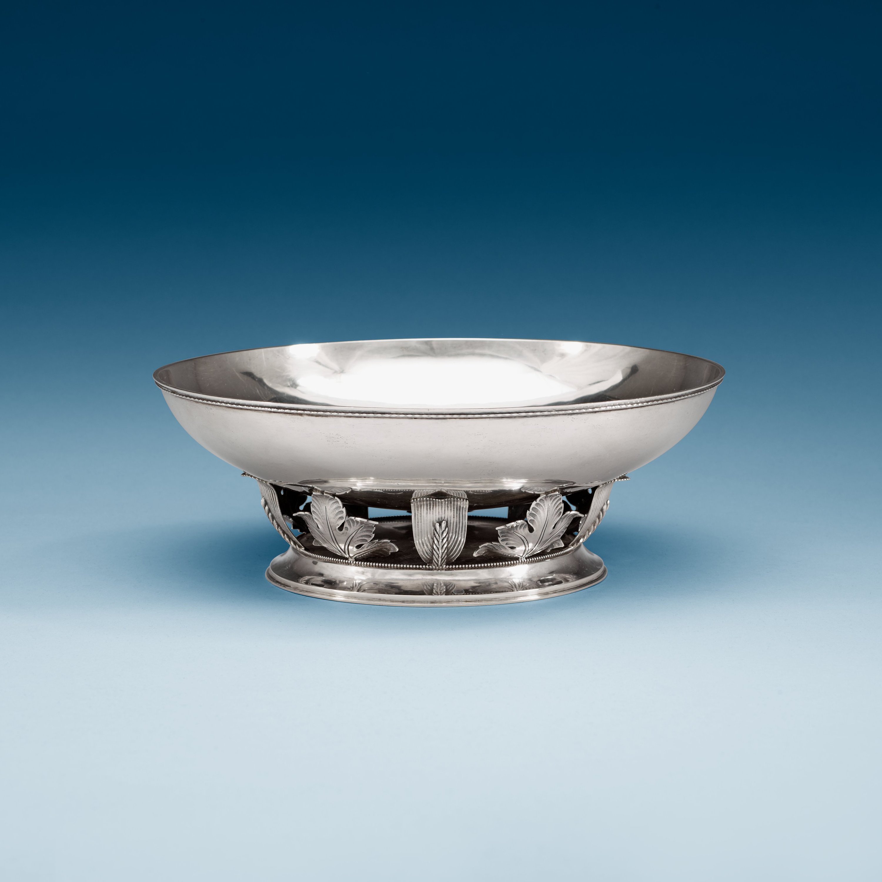 An Atelier Borgila silver bowl, Stockholm 1927. - Bukowskis