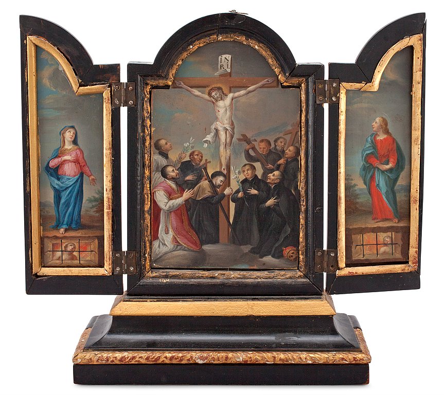AN ALTARPIECE. - Bukowskis