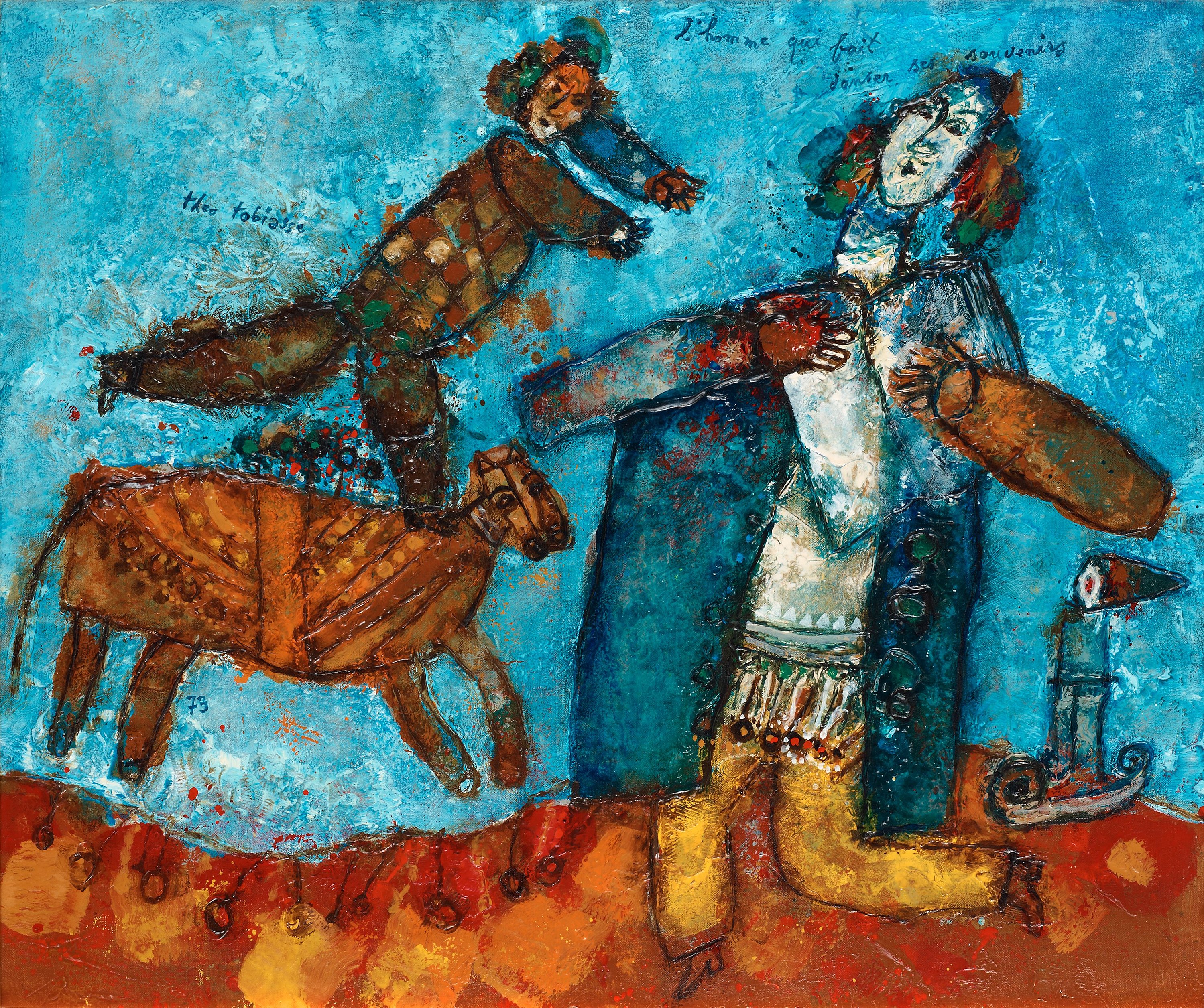 Theo Tobiasse, "L'homme qui fait danser ses souvenirs". - Bukowskis