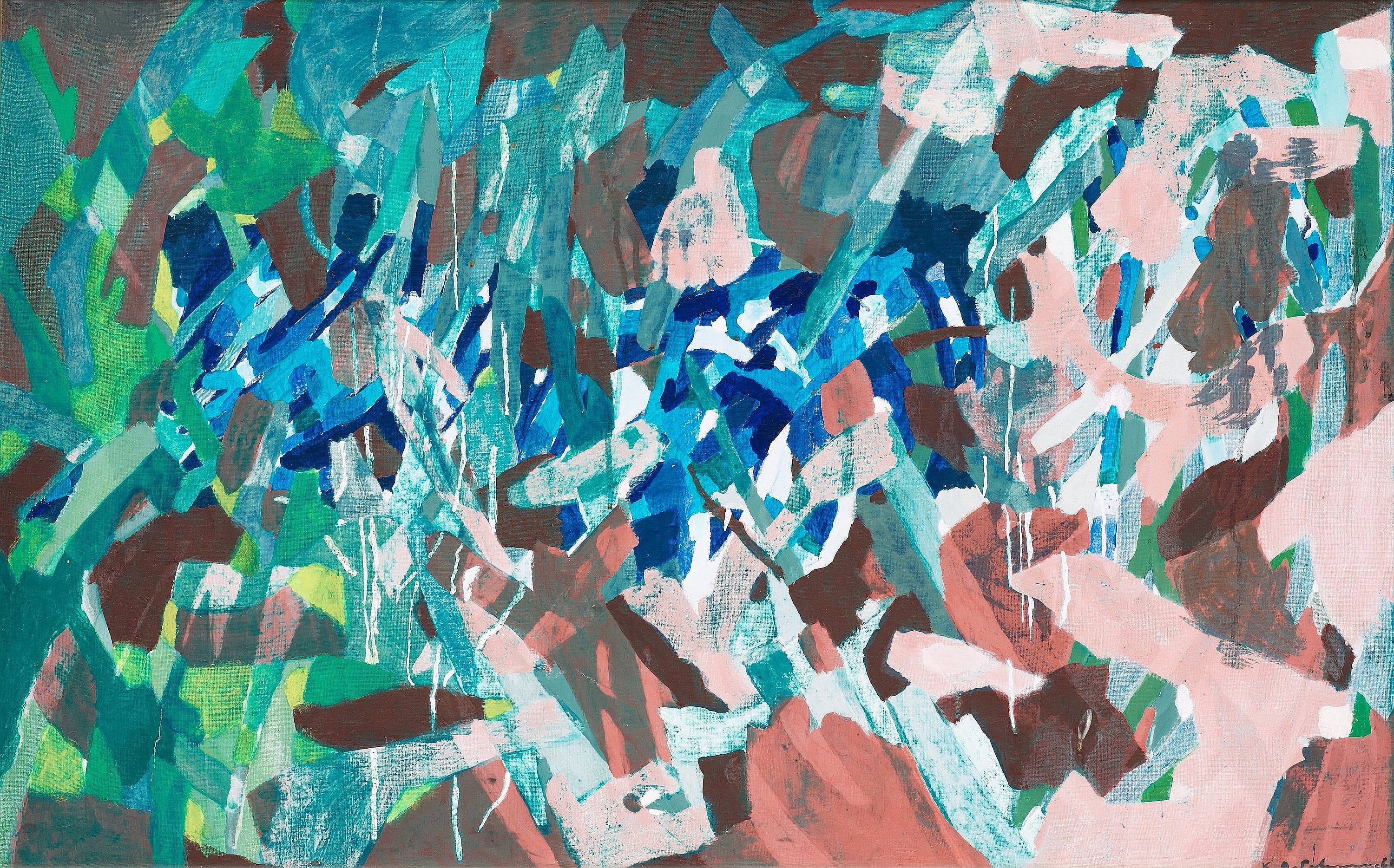 Karl Axel Pehrson, "Skogsdunkel dag och natt" (Day and night). - Bukowskis