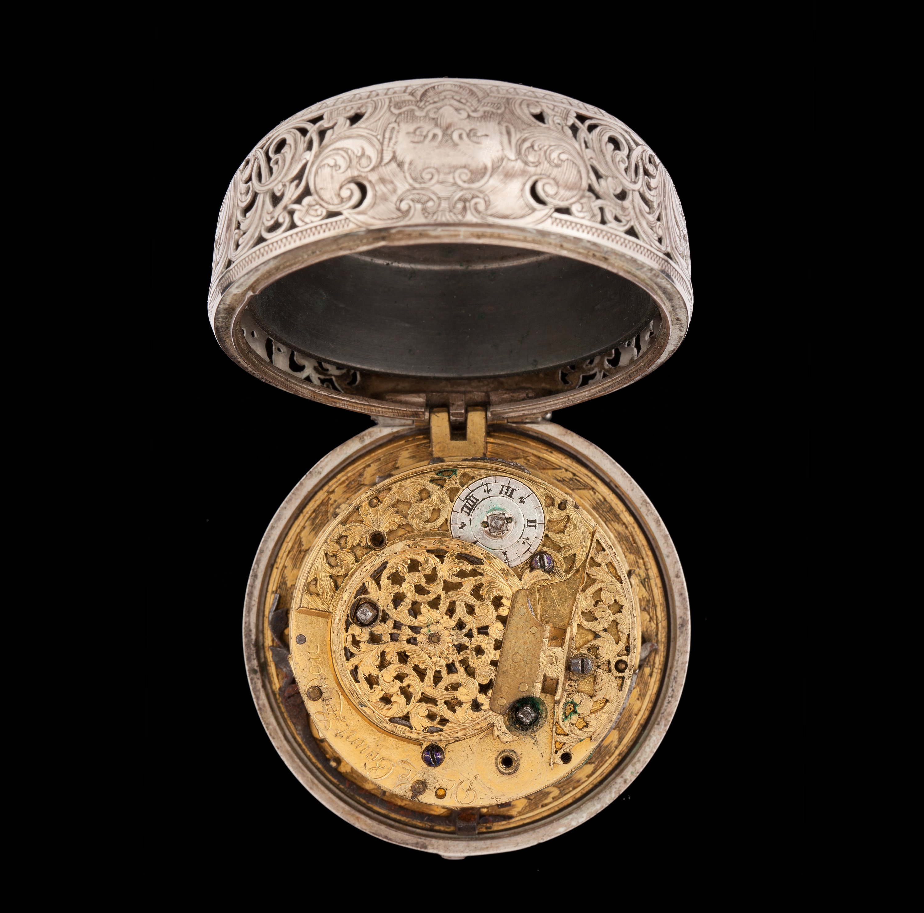 A silver verge pocket watch, Le Count, London, 18th century. - Bukowskis