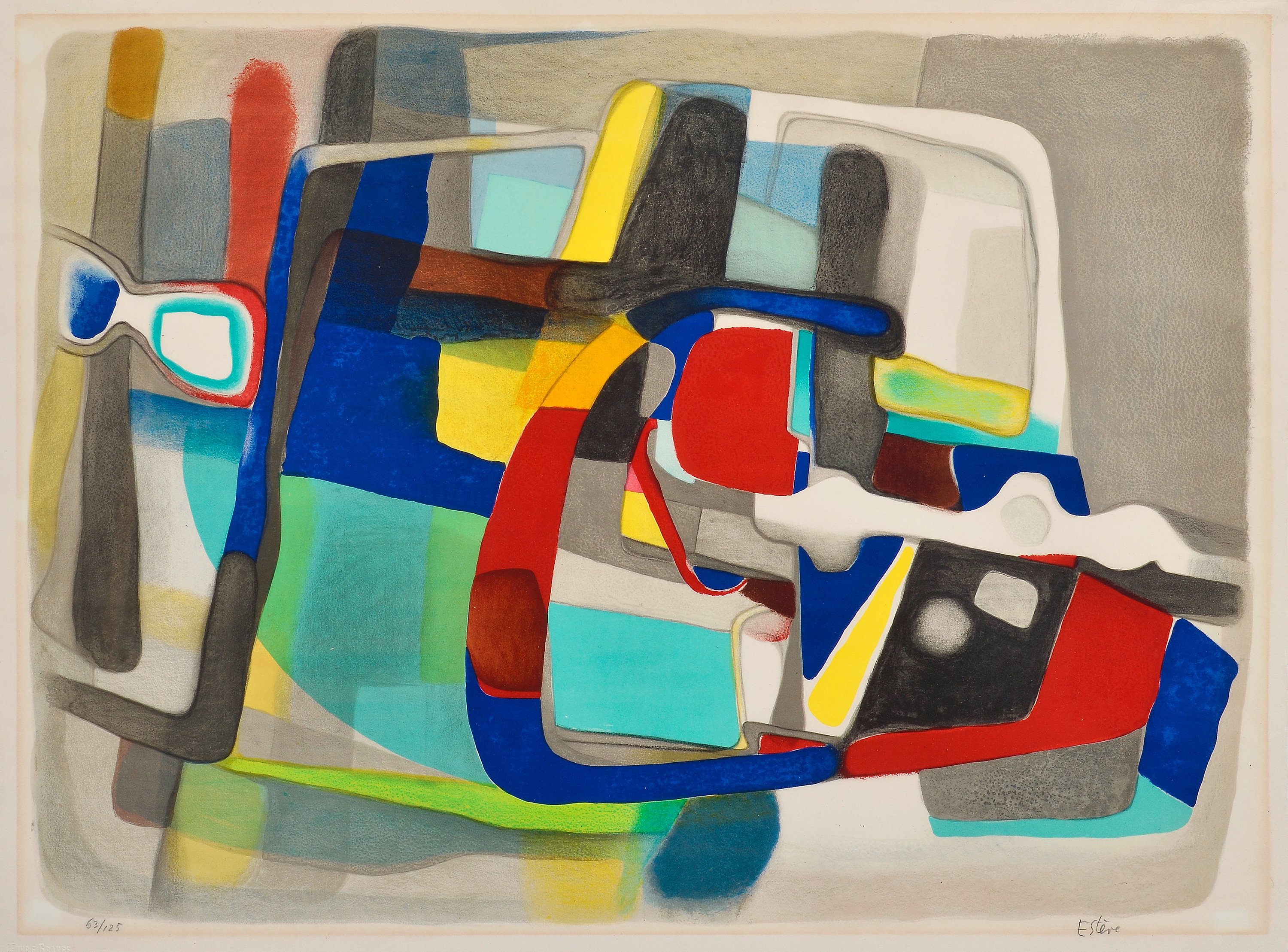 Maurice Estève, "ALADIN". - Bukowskis