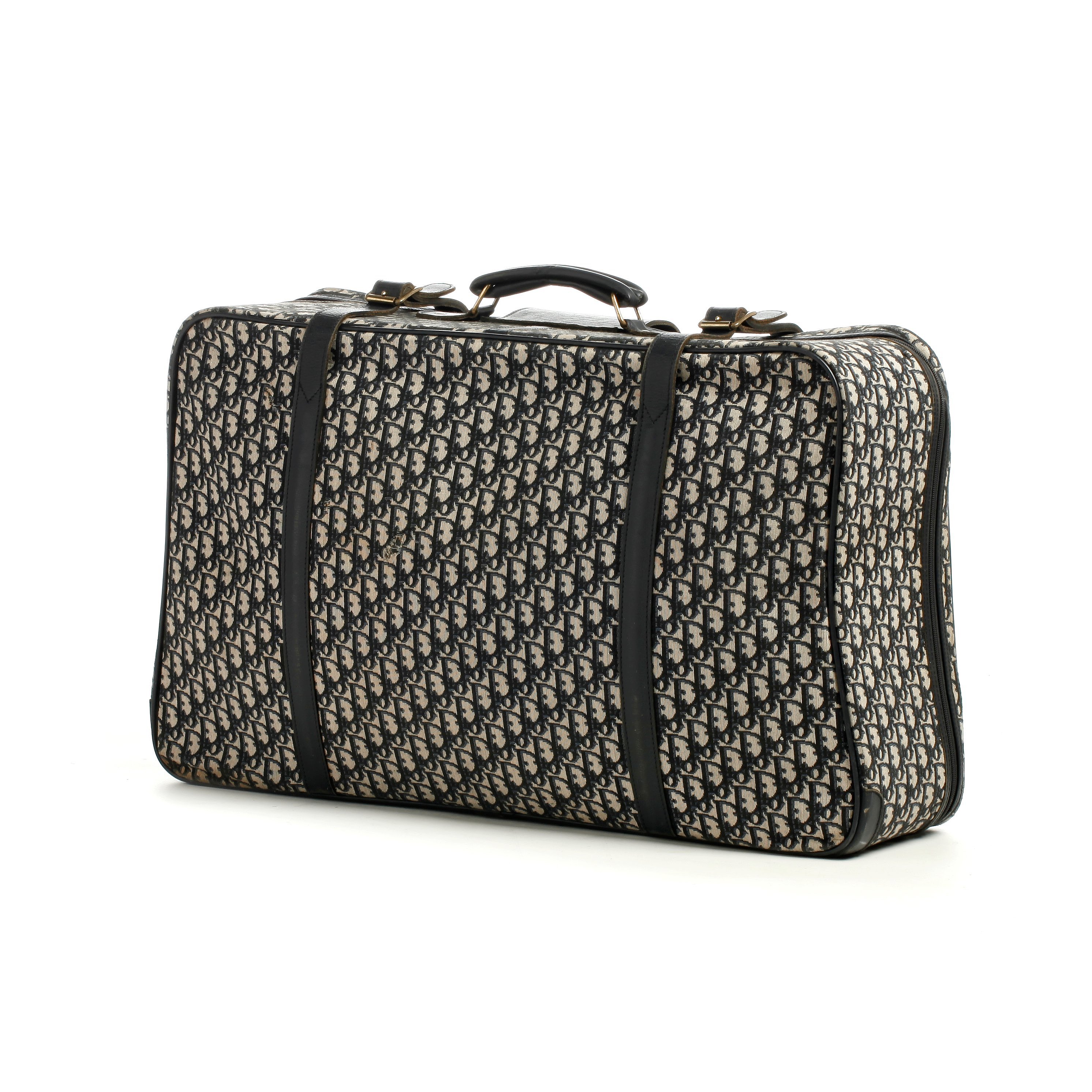 CHRISTIAN DIOR, a monogram canvas suitcase. - Bukowskis
