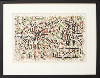 CHRISTER VON ROSEN, akvarell, sign. - Bukowskis