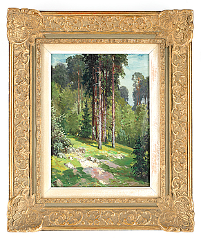 KONSTANTY MACKIEWICZ, olja på duk, sign. - Bukowskis