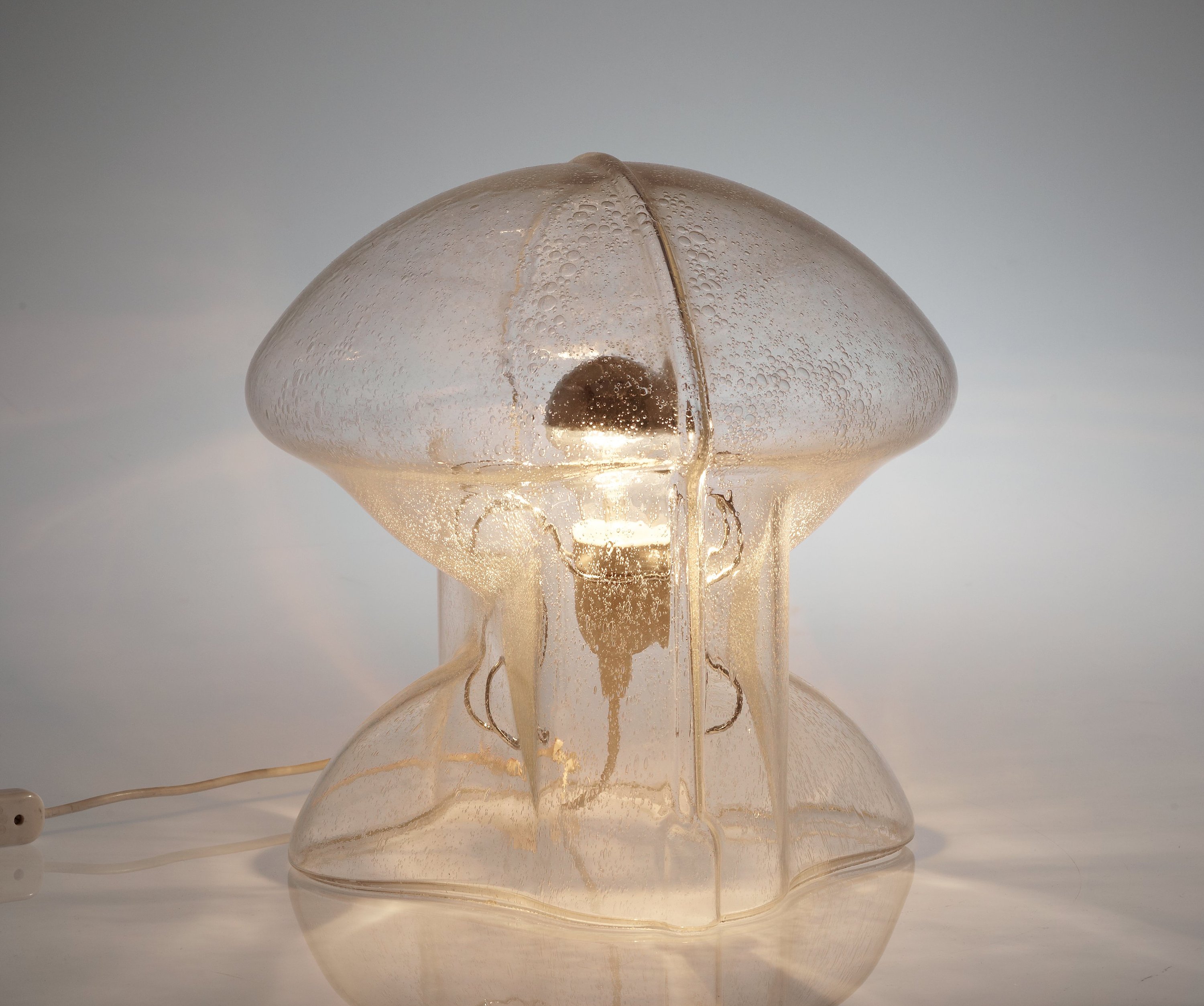 An Umberto Riva 'Medusa' glass table lamp, VeArt, Italy 1970's. - Bukowskis