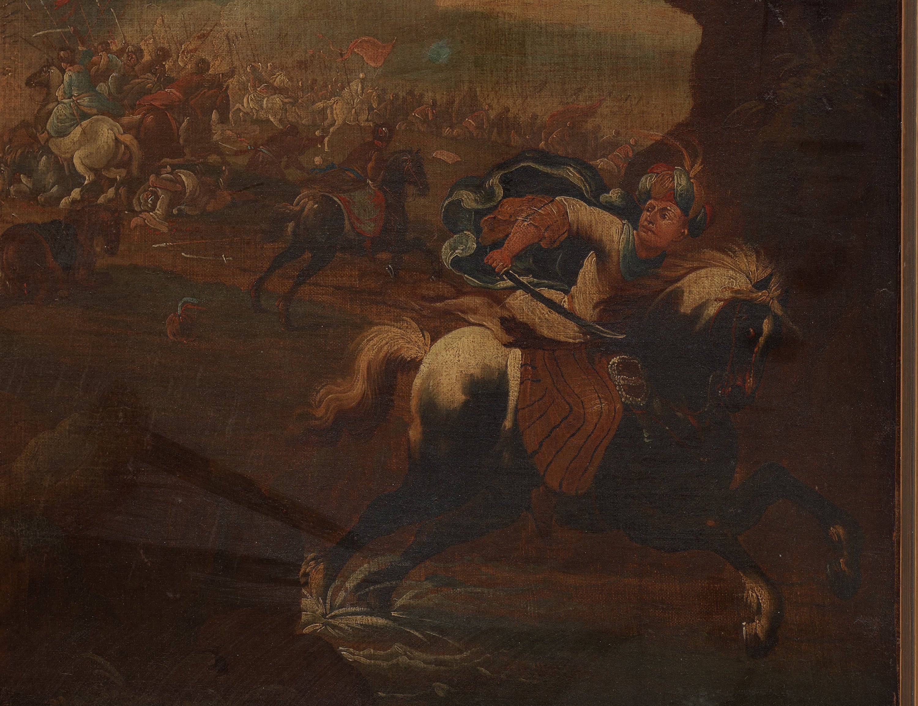 Georg Philipp Rugendas Hans efterföljd, Bataljscen. - Bukowskis