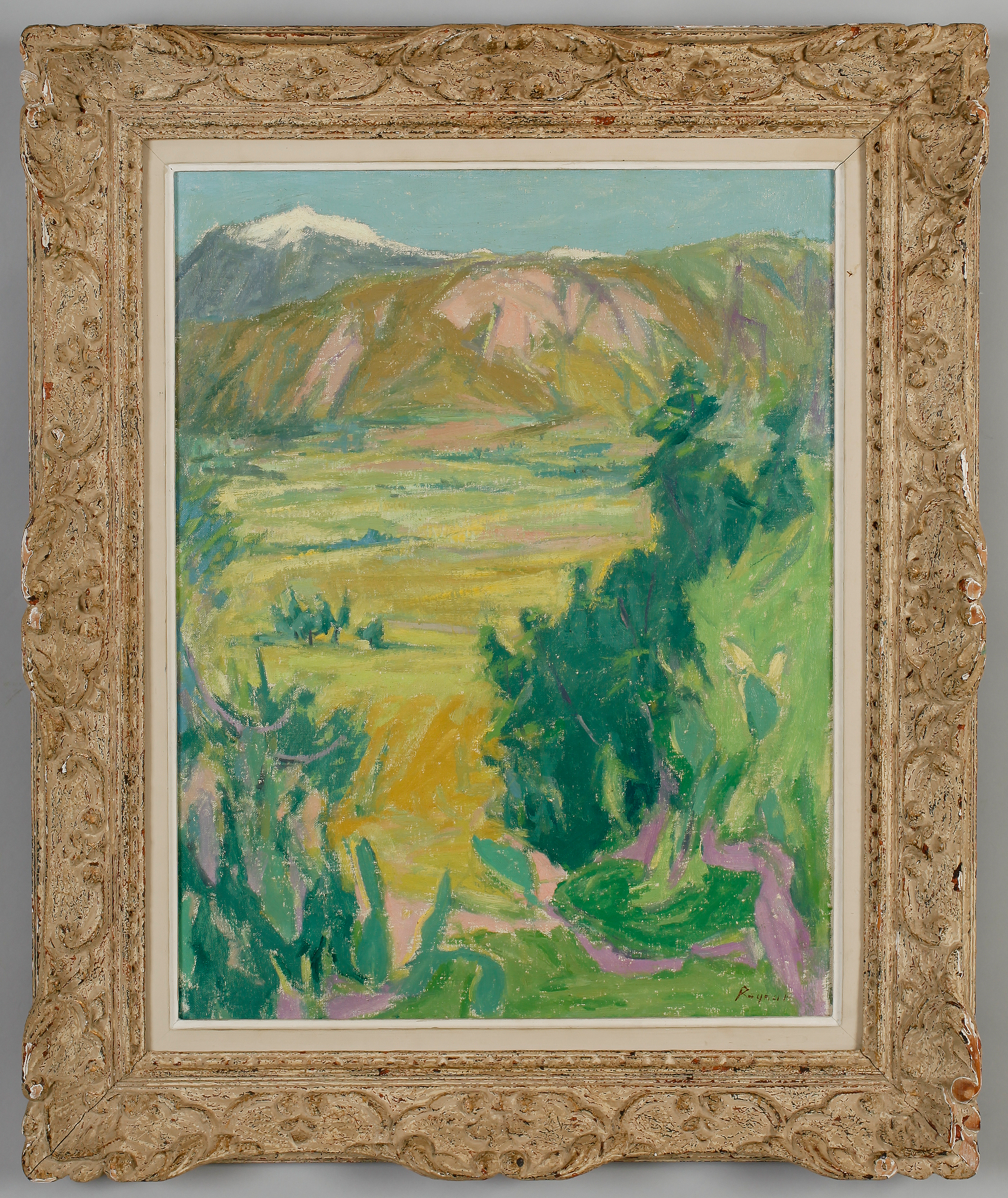 RAGNAR HALLBERG, olja på duk, sign. - Bukowskis