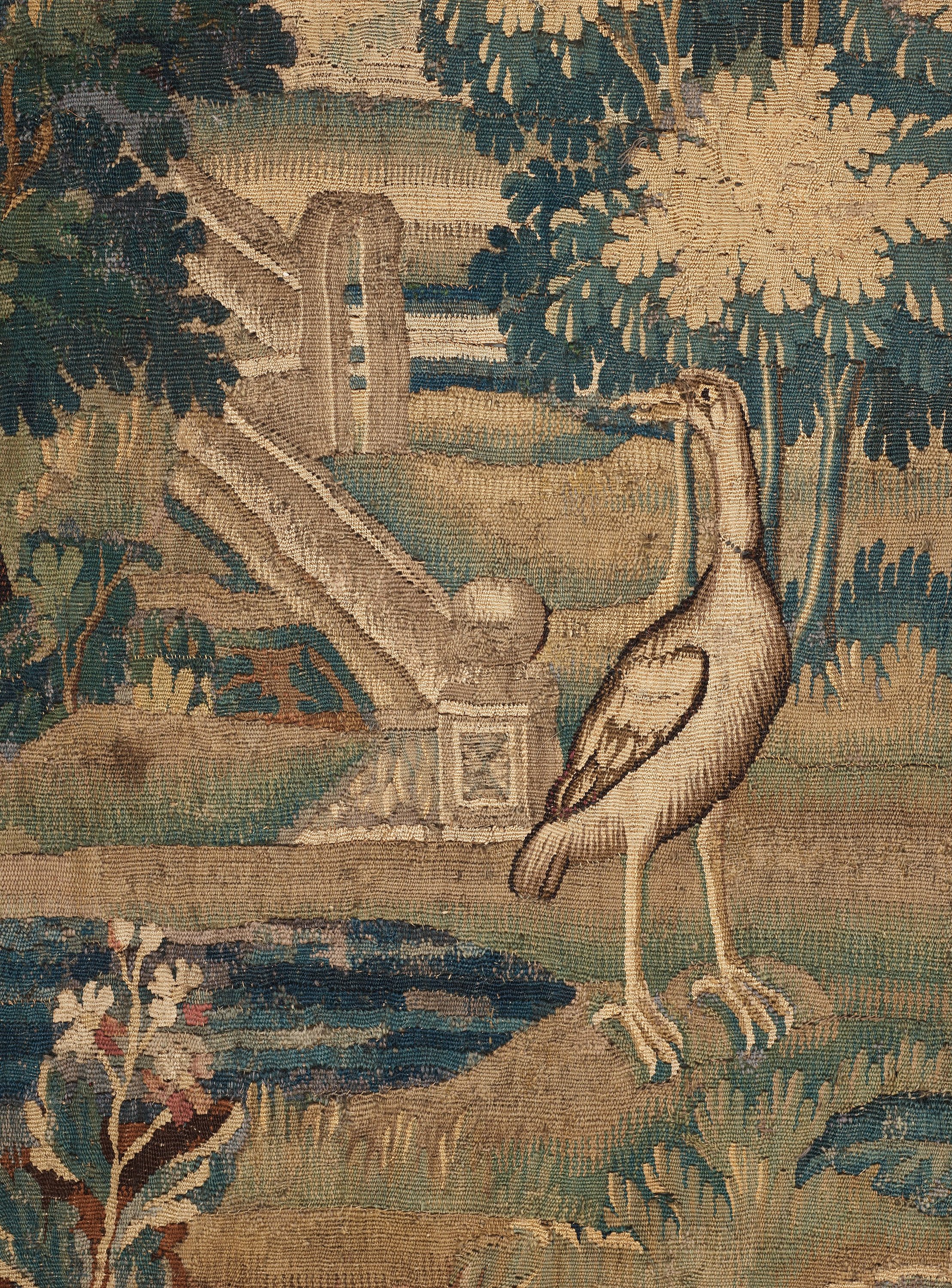 TAPESTRY, tapestry weave. 267,5 x 256 cm. Flanders 17th century ...