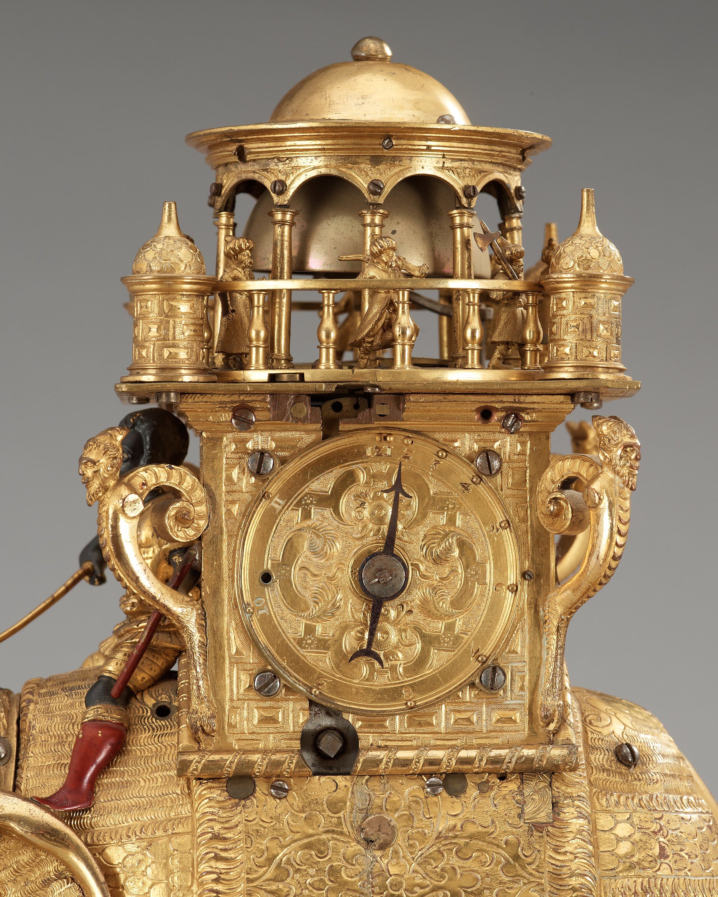 An important South German late 16th century gilt copper and bronze ...