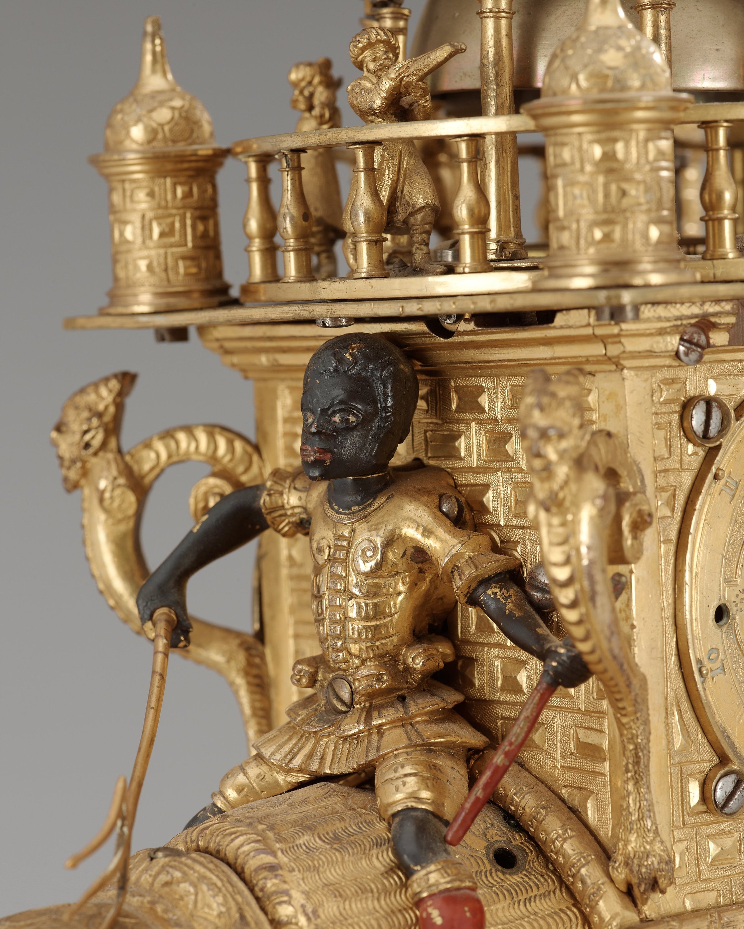 An important South German late 16th century gilt copper and bronze ...