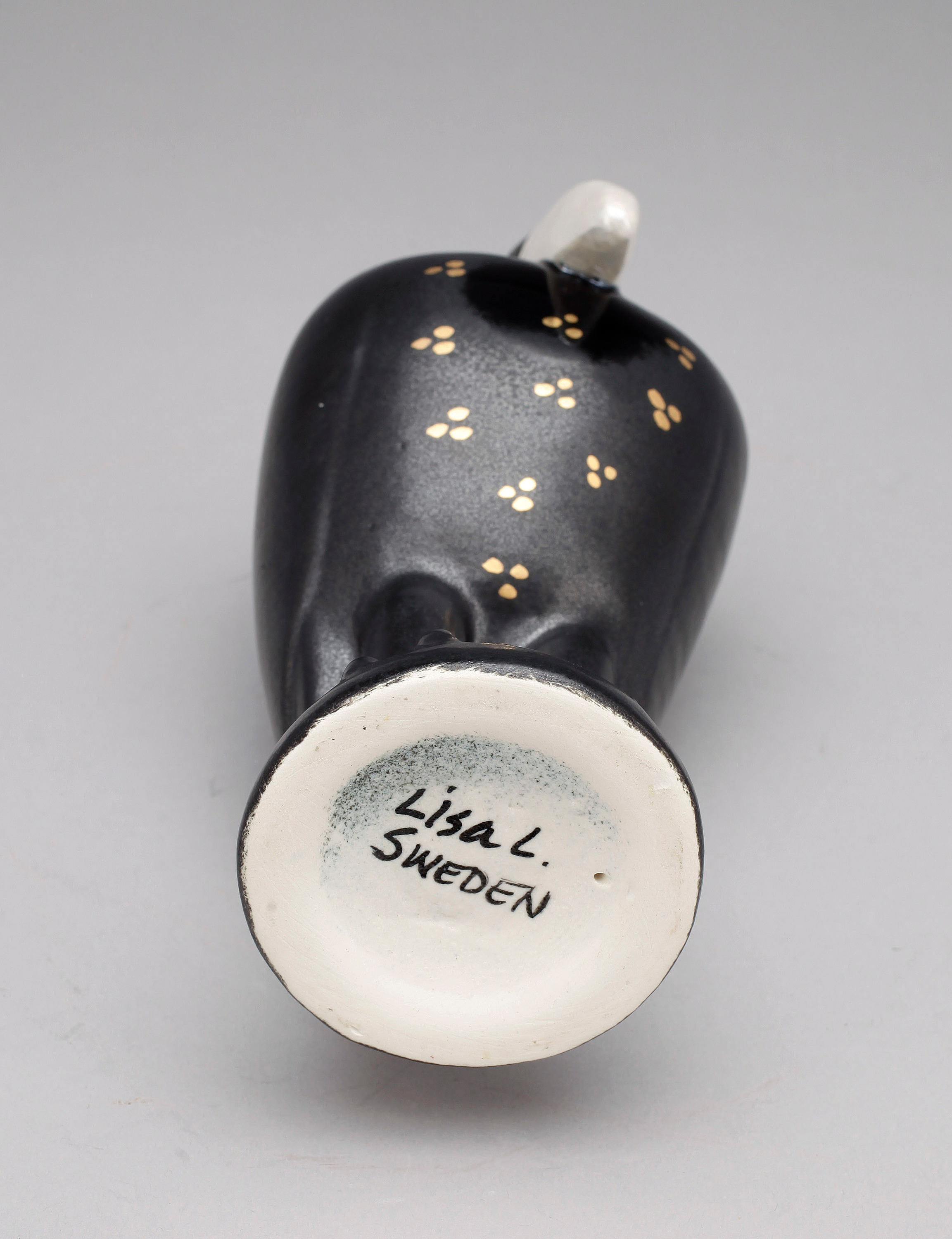 FIGURIN, stengods, Lisa Larson, 1900-tal. - Bukowskis