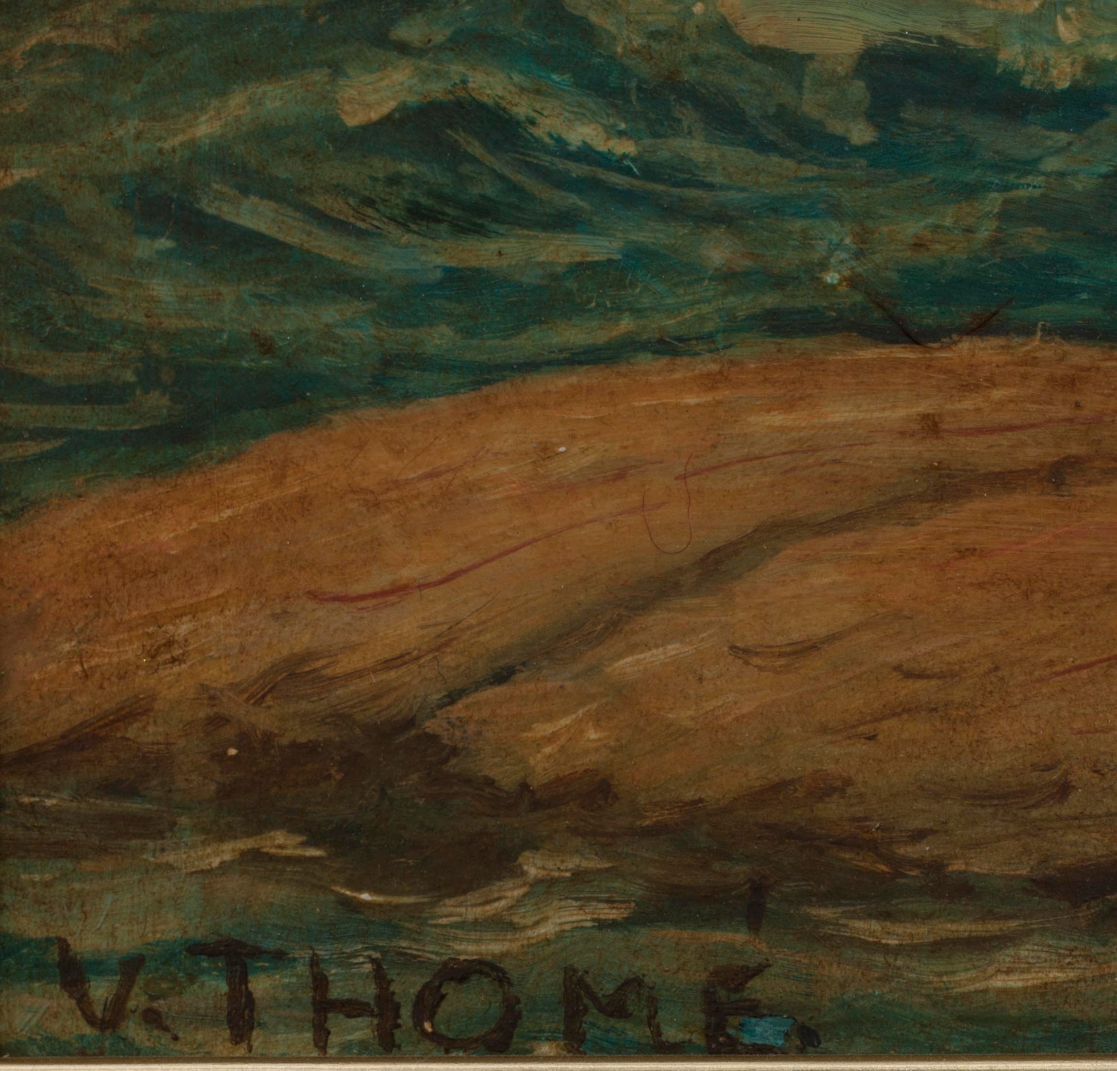 VERNER THOMÉ (FINLAND), olja på duk, sign. - Bukowskis