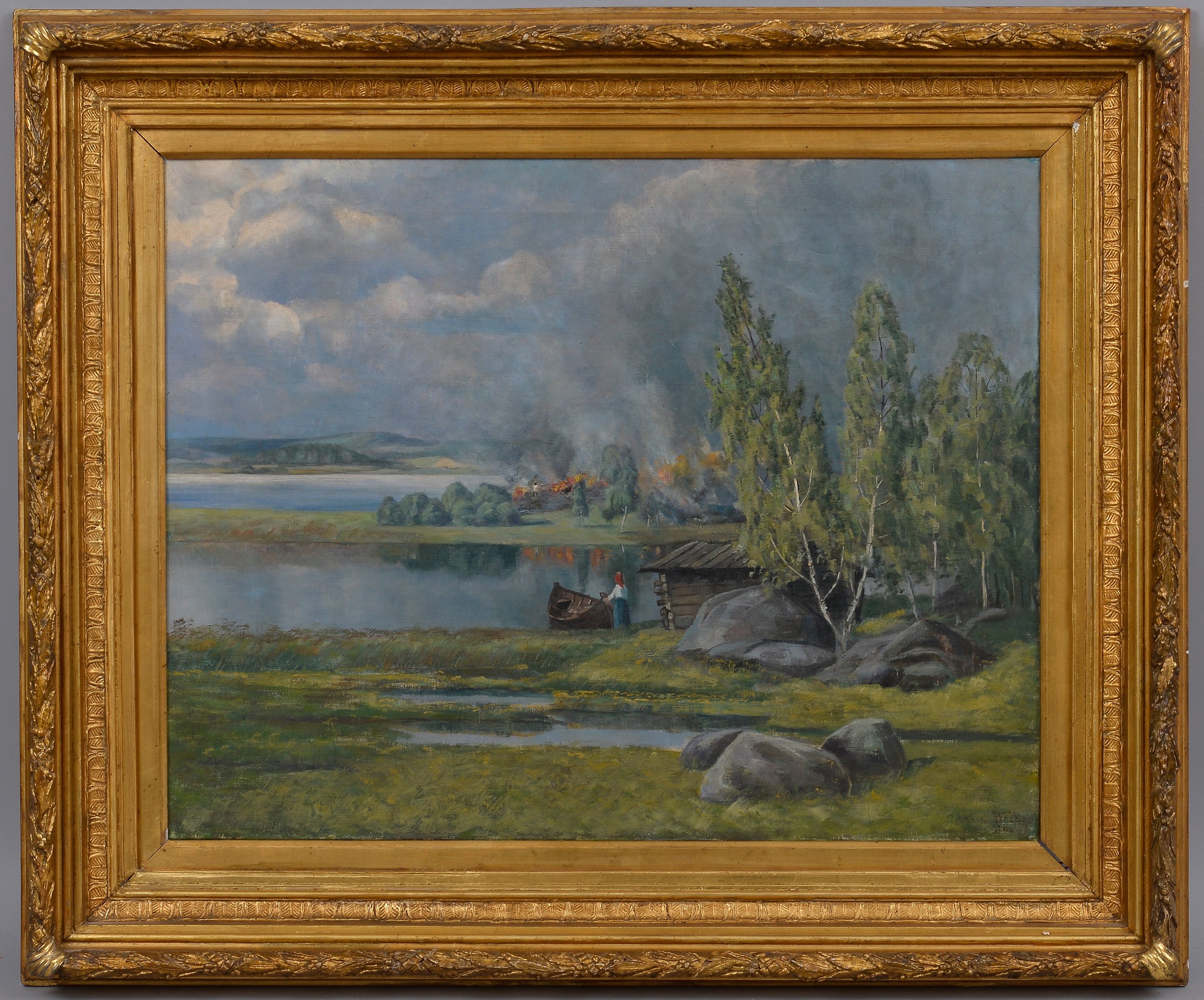 Alarik Böök, BURN-CLEARING. - Bukowskis