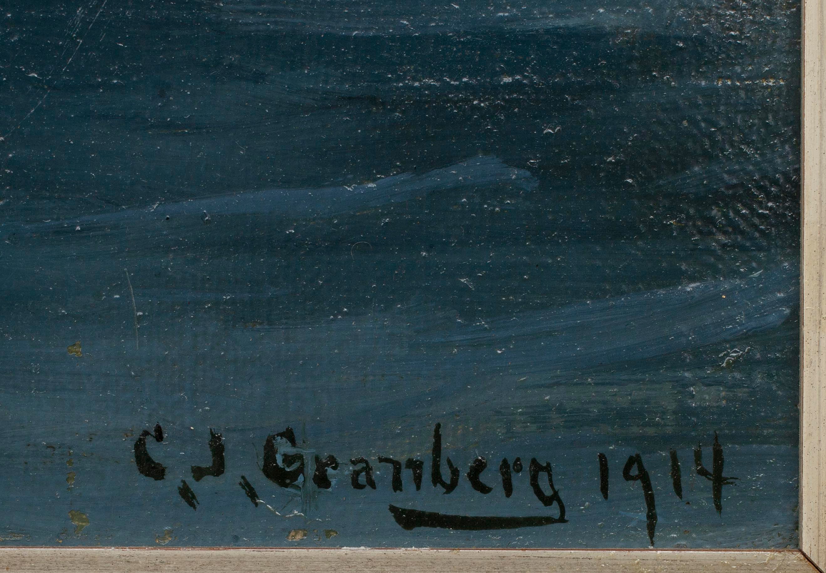 CARL JOHAN GRANBERG (SVERIGE), olja på duk, sign. och dat. 1914 ...