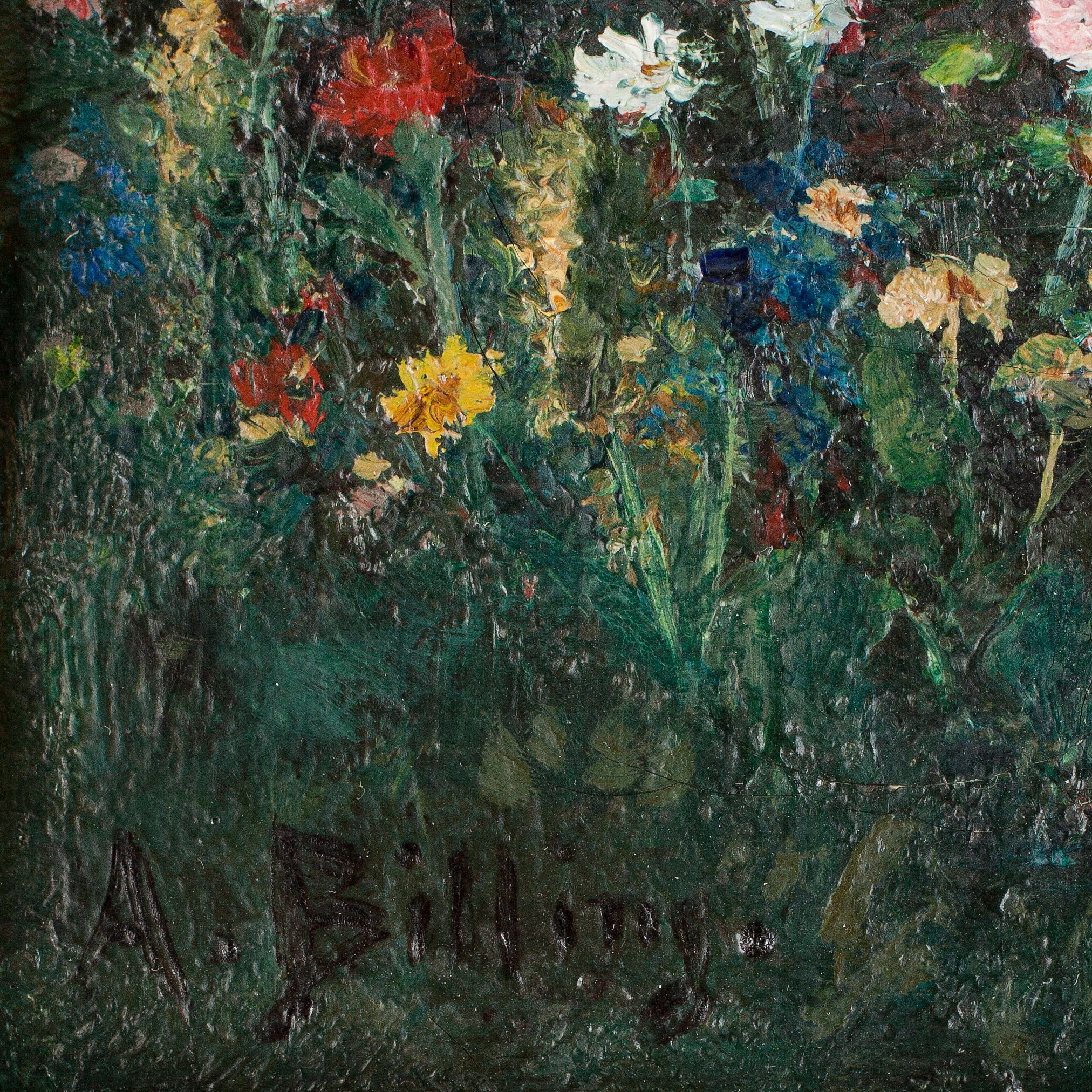 ANNA BILLING, olja på duk, sign. - Bukowskis