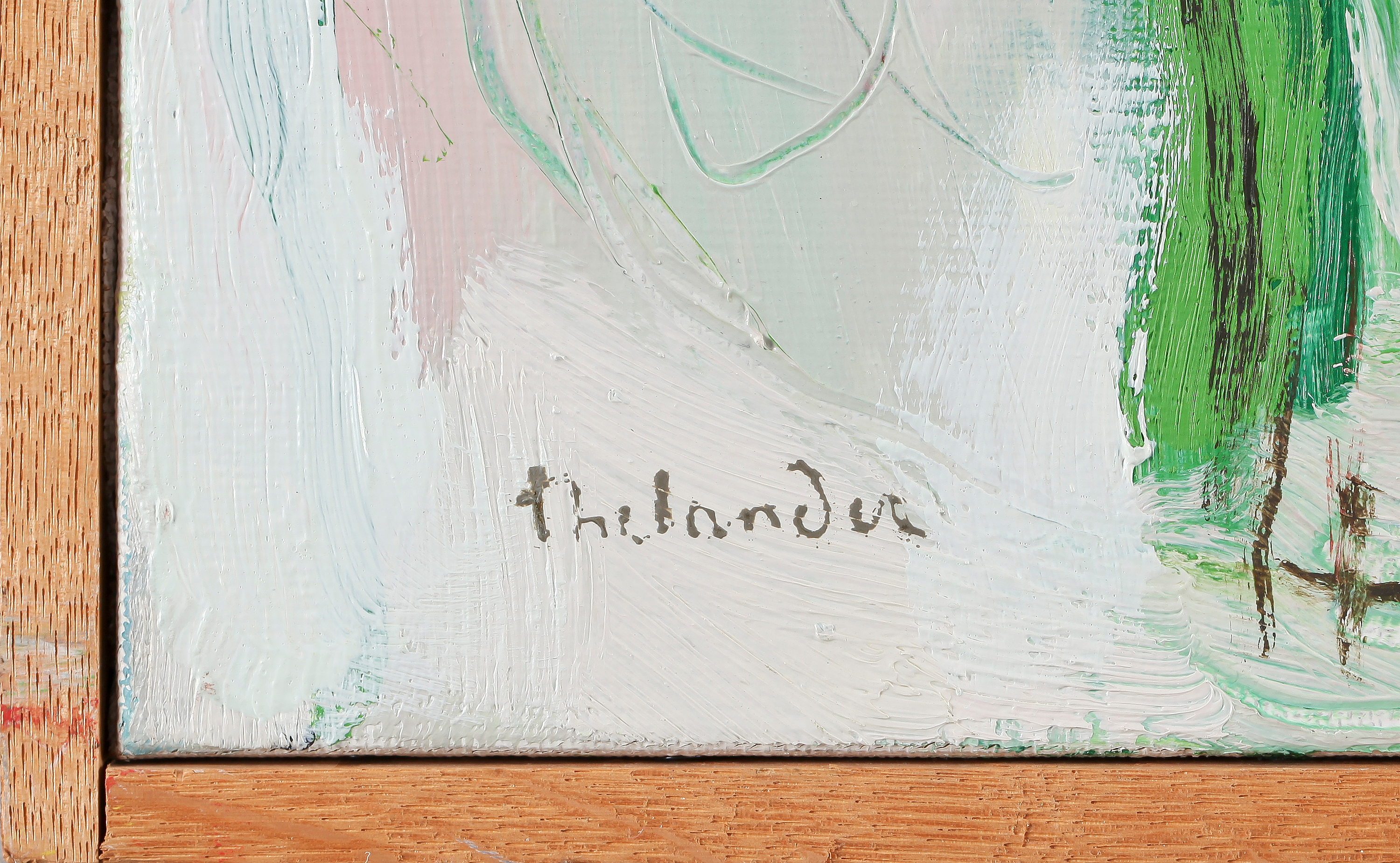 PÄR GUNNAR THELANDER, olja på duk, sign. - Bukowskis