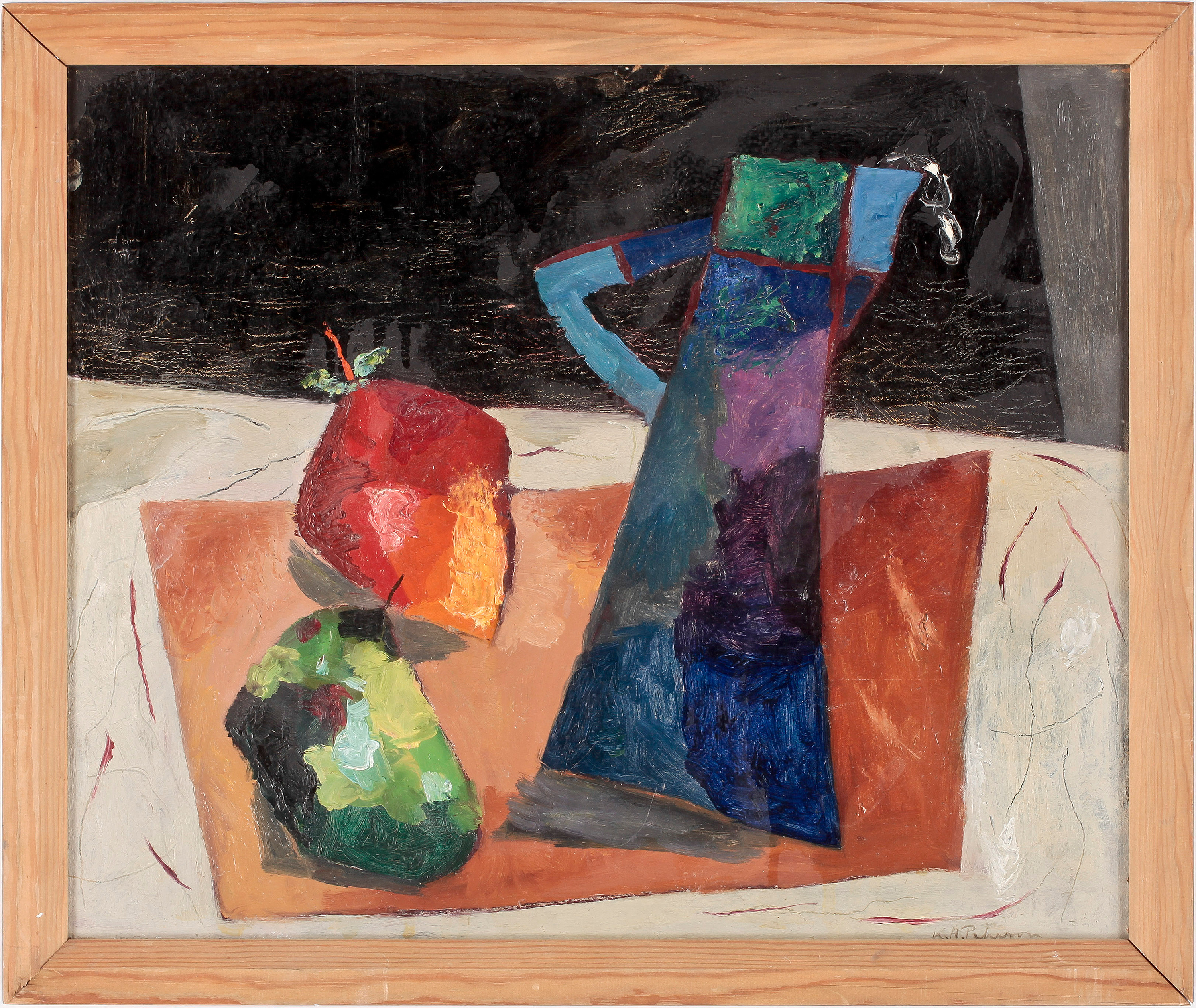 KARL AXEL PEHRSON, olja på pannå, sign. - Bukowskis