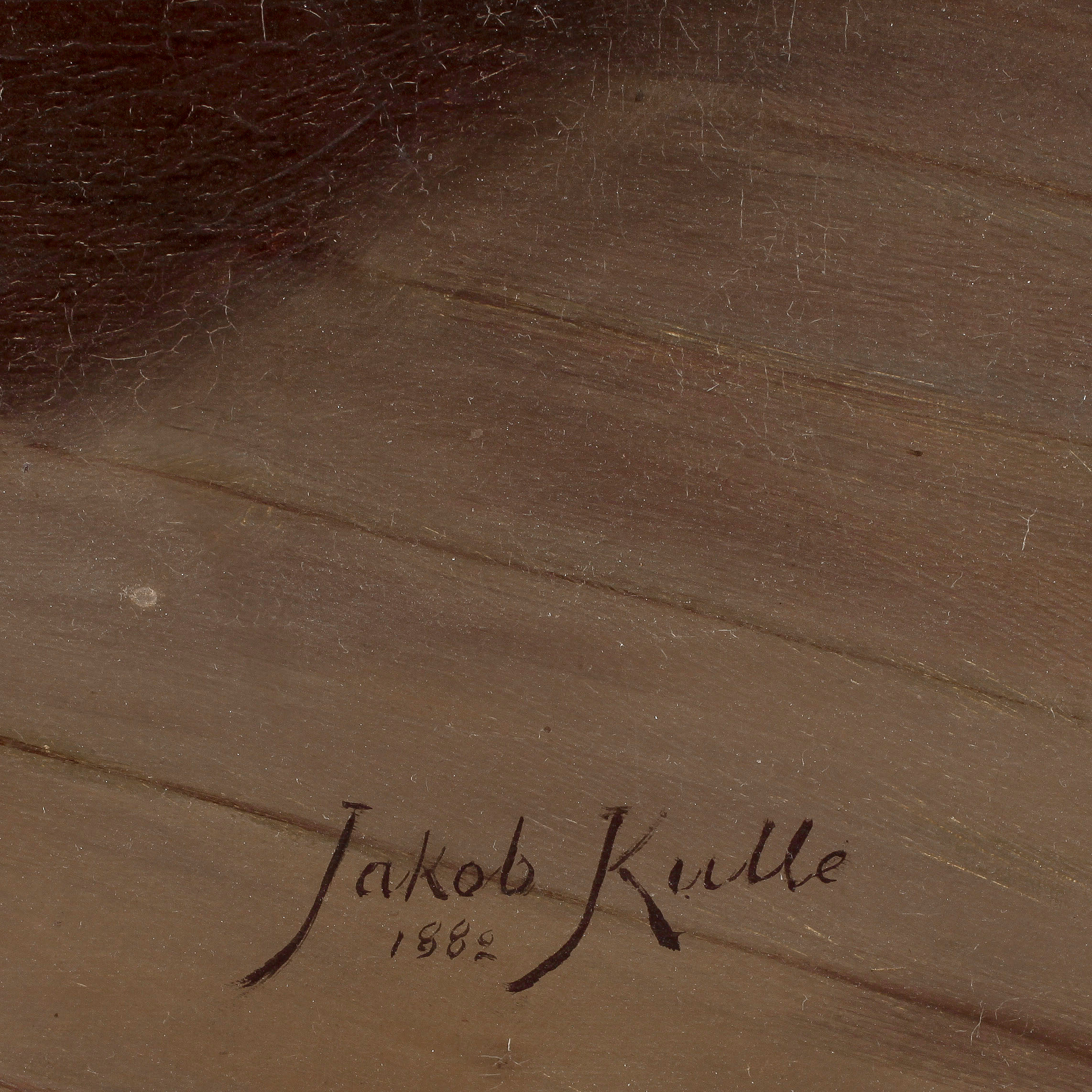 JACOB KULLE, olja på duk, Signerad o daterad 1882. - Bukowskis