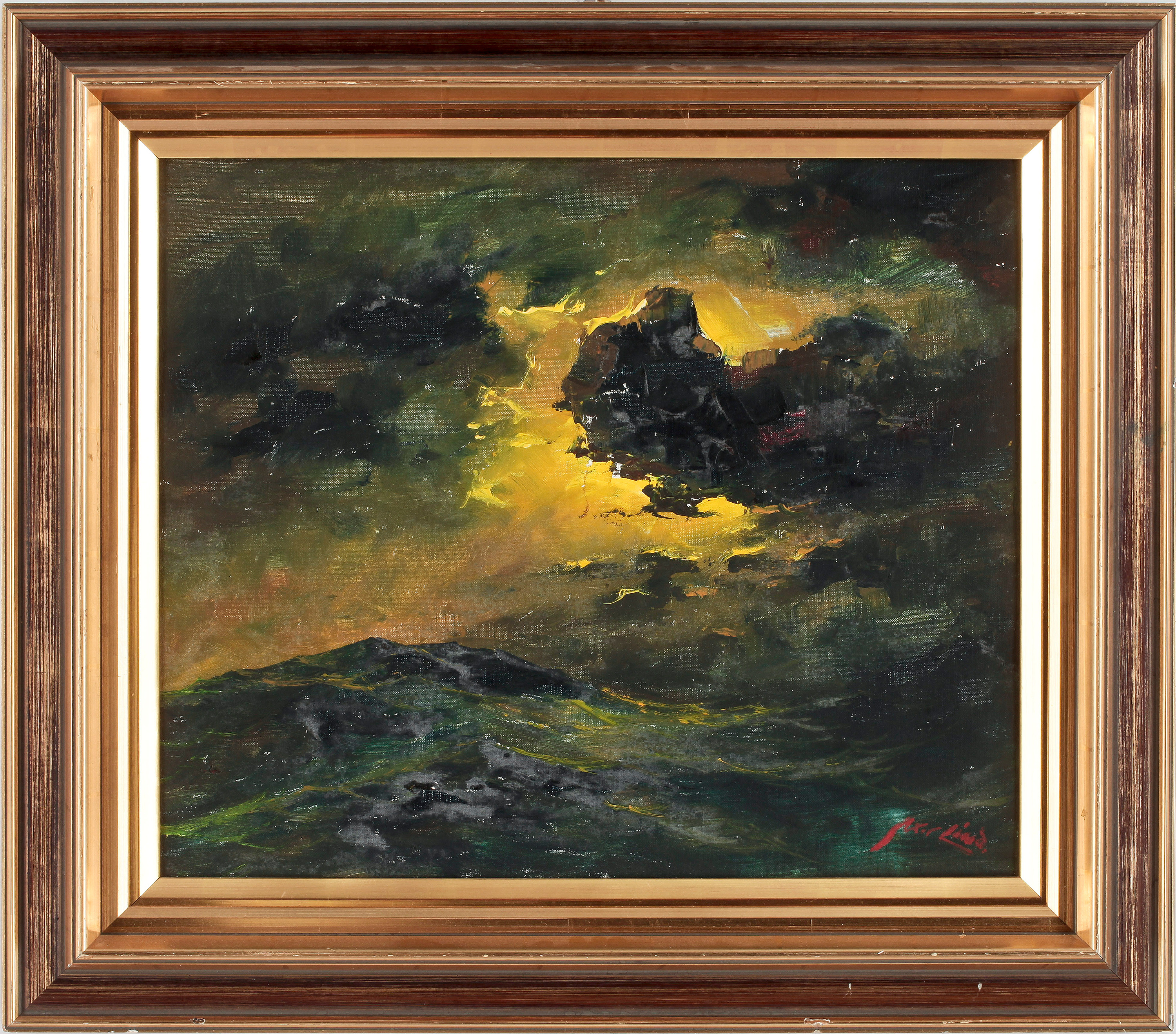 AXEL LIND, olja på duk, sign. - Bukowskis