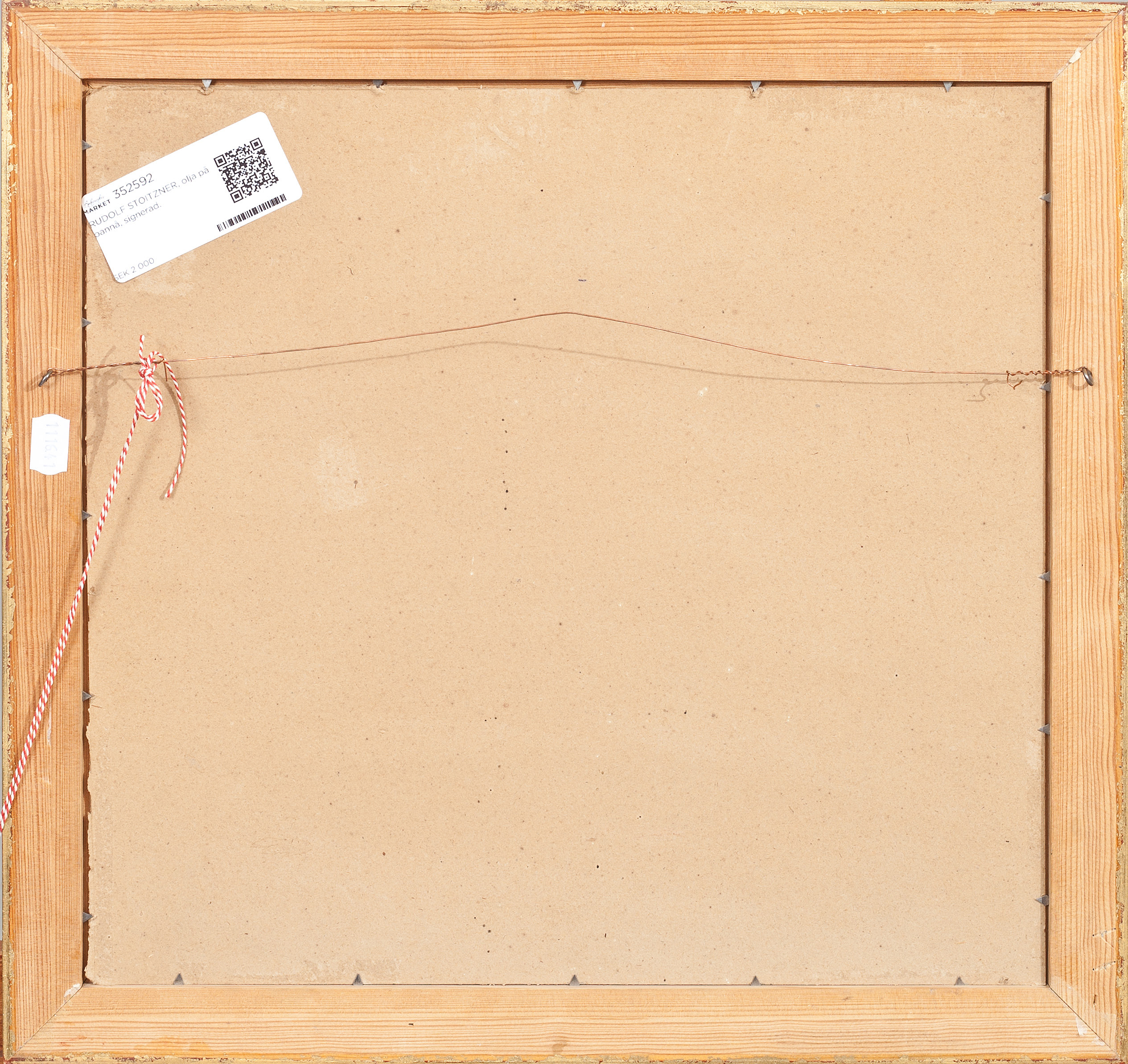 RUDOLF STOITZNER, olja på pannå, signerad. - Bukowskis