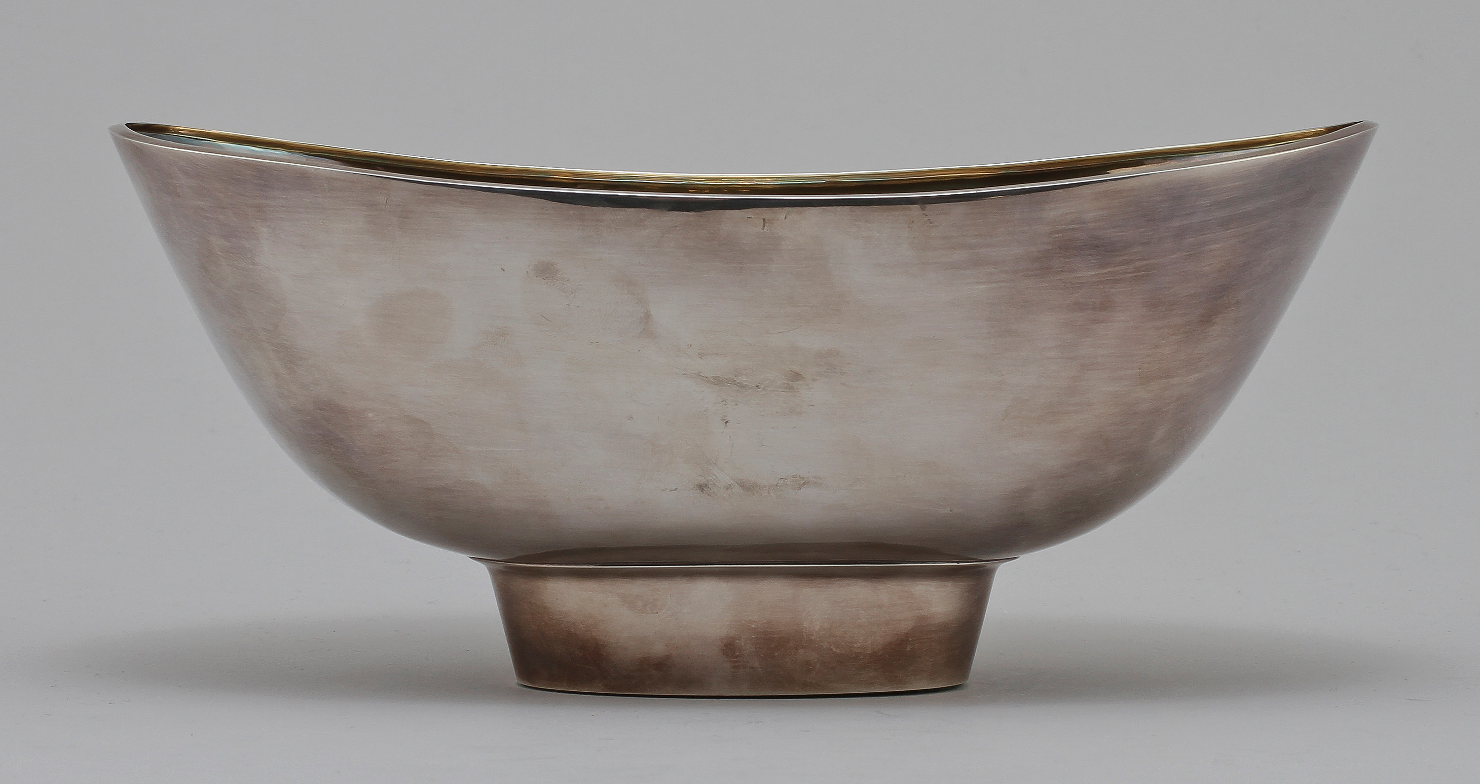 SKÅL, sterlingsilver, Ulf Sandberg, Ceson, Göteborg, 1962. Vikt 414 g ...