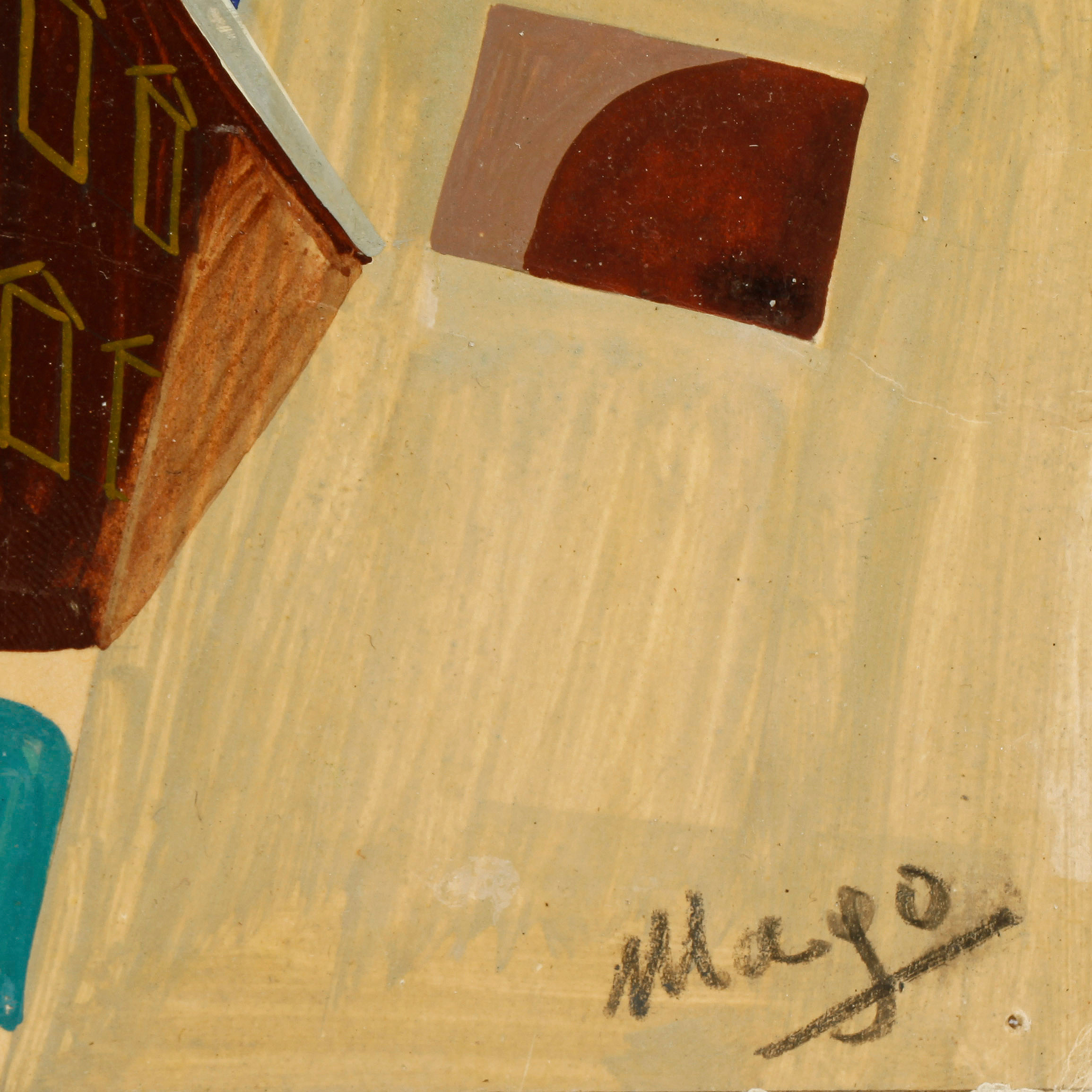 MAX GOLDSTEIN, collage, sign. - Bukowskis