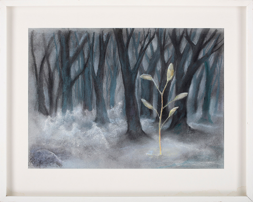 PETER TILLBERG, pastell, sign och dat-87. - Bukowskis