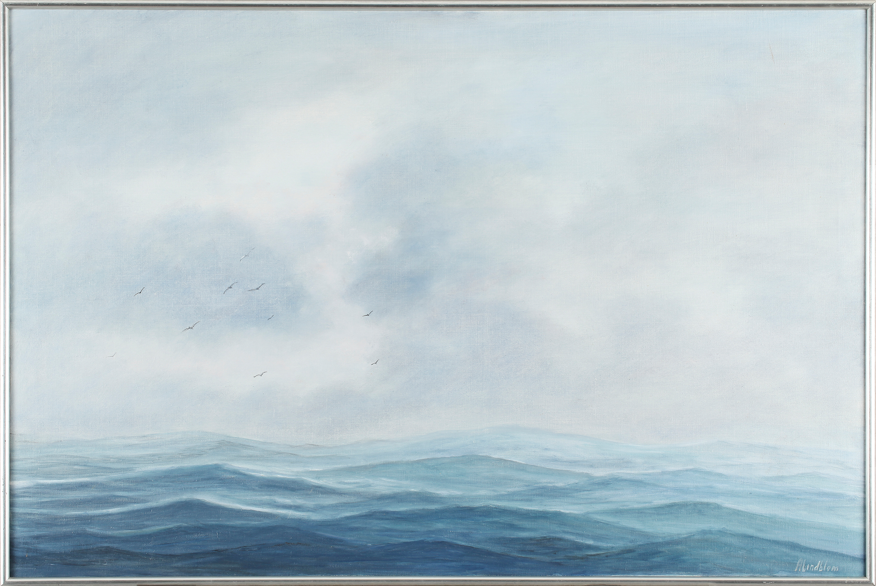 ARNOLD LINDBLOM, olja på duk, sign. - Bukowskis