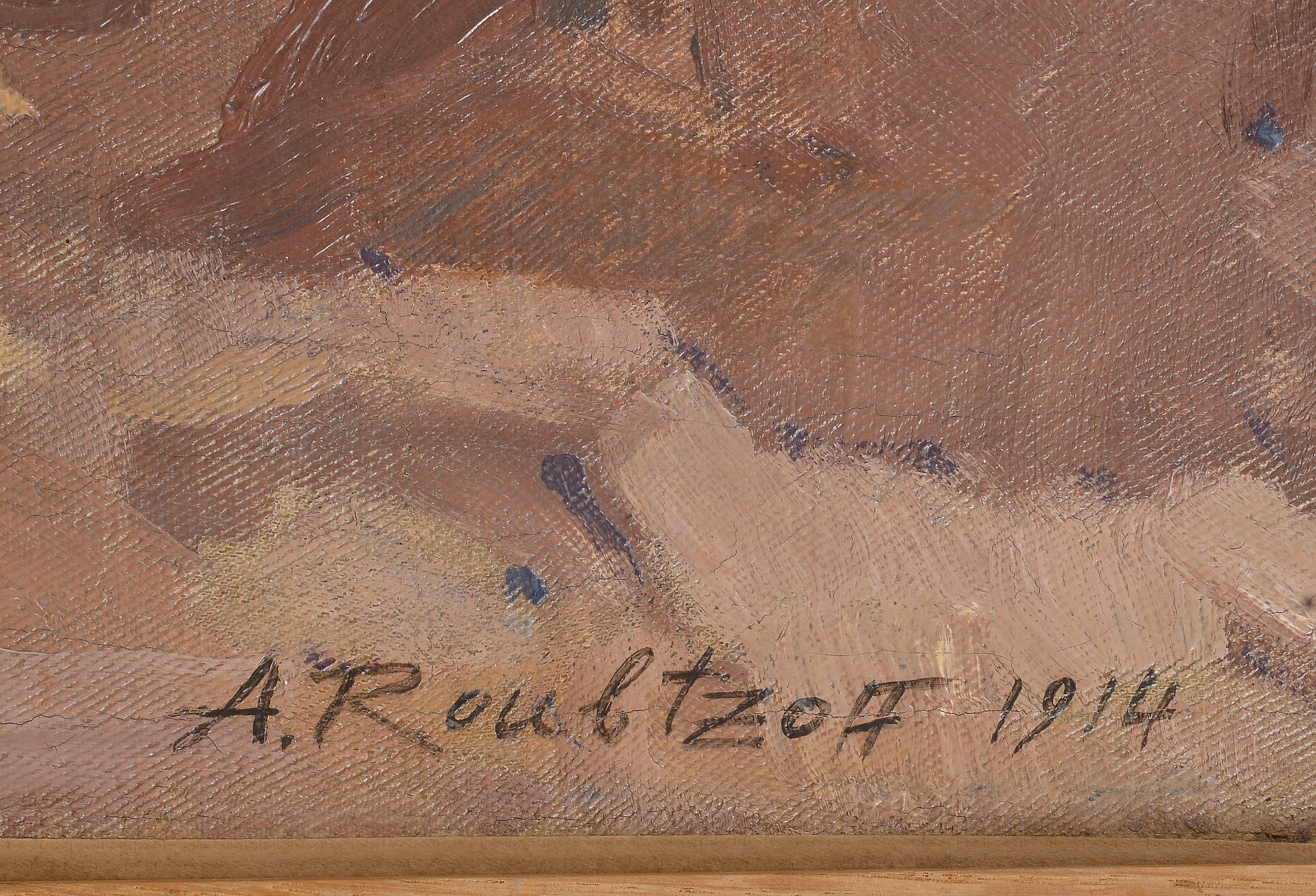 Alexandre Roubtzoff, VIEW FROM ALICANTE. - Bukowskis